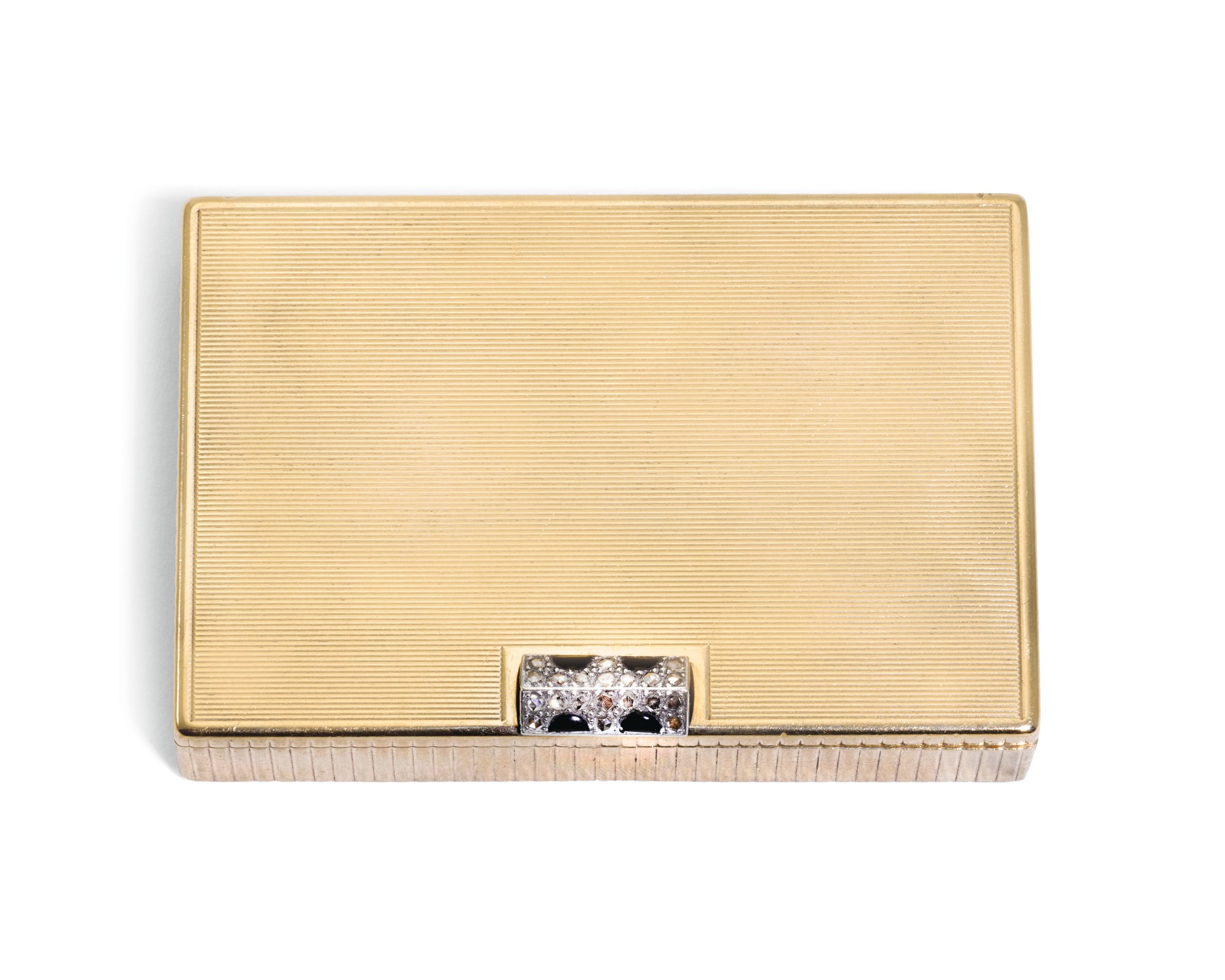 A JEWELLED 9 CT GOLD CIGARETTE CASE, CARTIER, LONDON, 1942 | STYLE ...