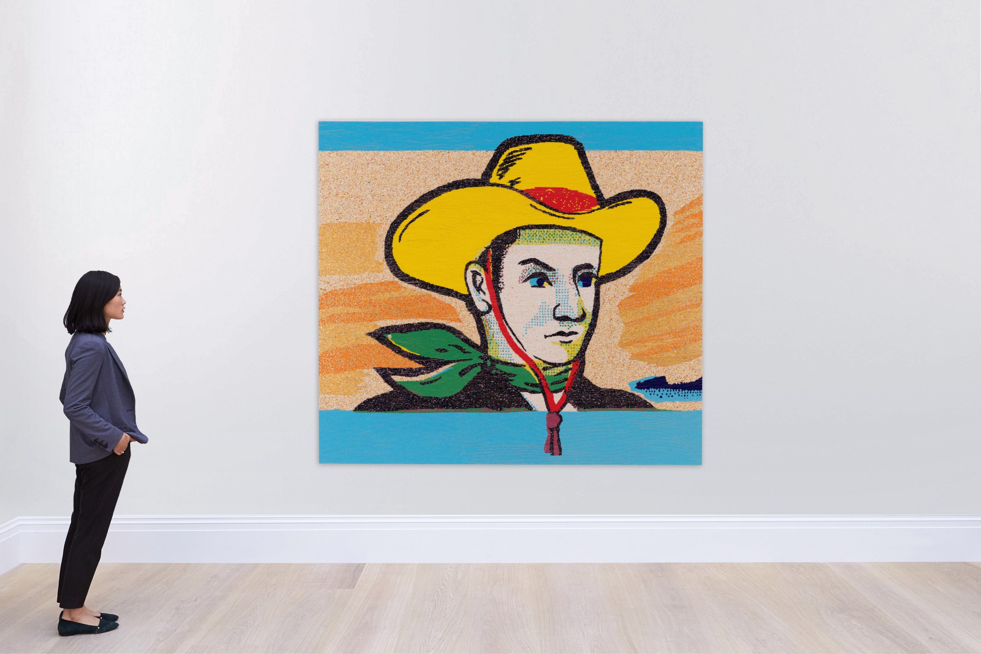 FARHAD MOSHIRI | RODEO COWBOY | This Too Shall Pass | 2020 | Sotheby's