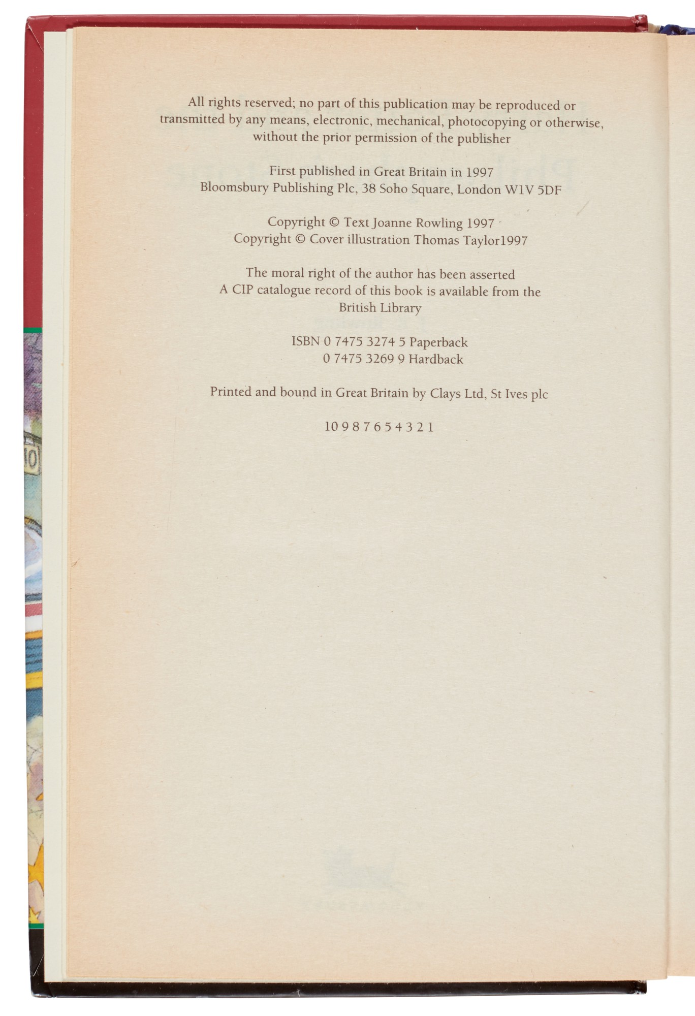 J.K. Rowling | Harry Potter and the Philosopher's Stone. London ...