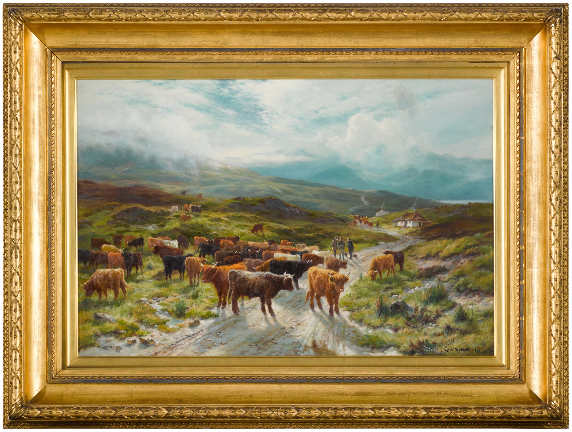 Highland Cattle with Drovers | Royal & Noble | 2022 | Sotheby's