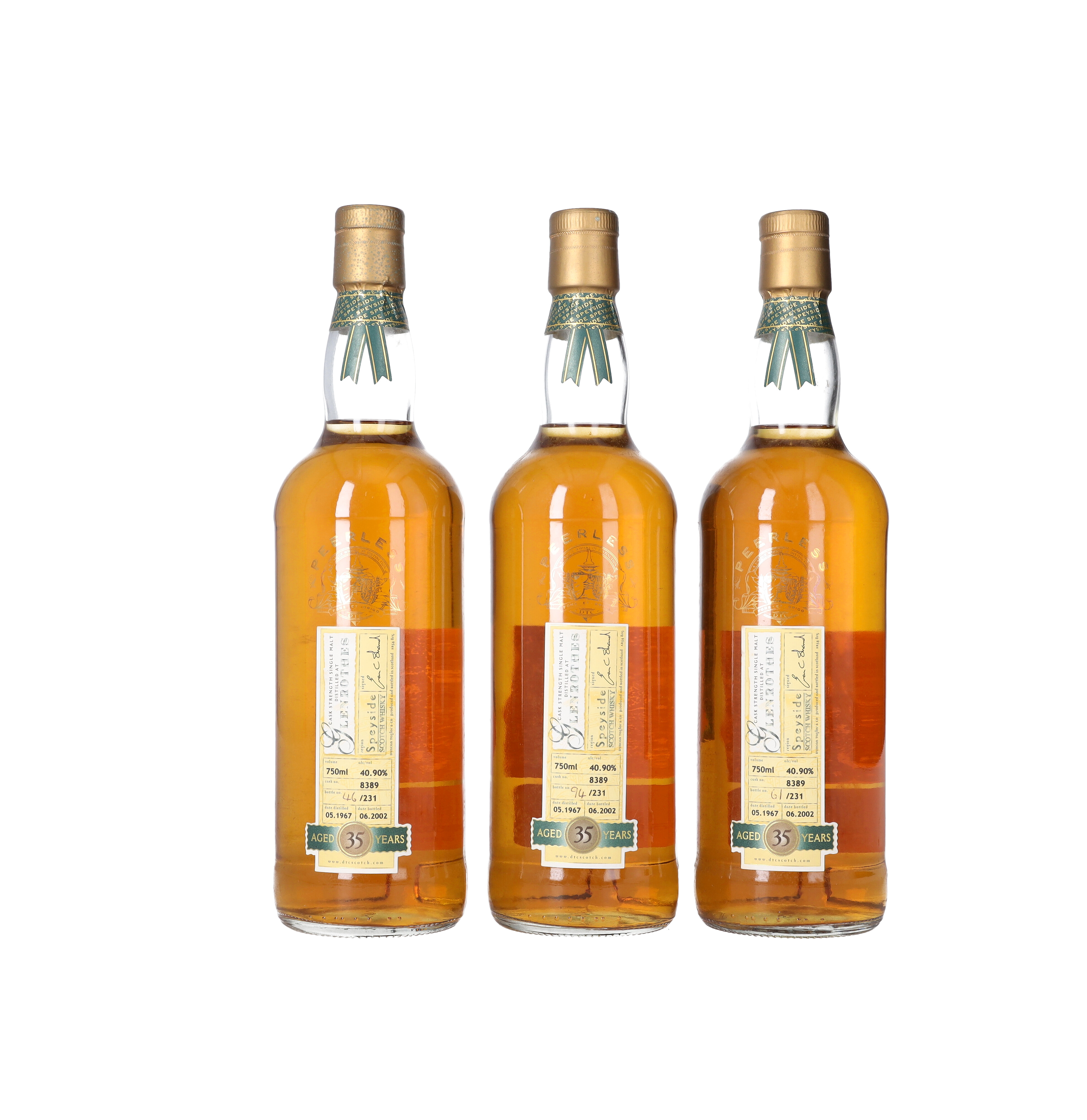 Glenrothes Duncan Taylor Peerless 35 Year Old 40.9 abv 1967 (3 BT75 ...
