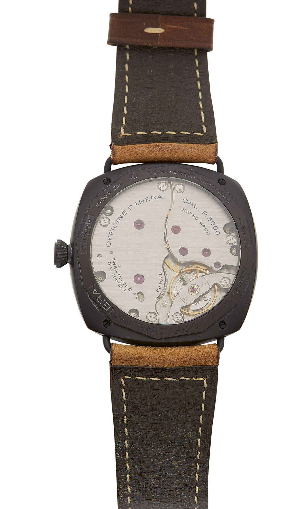 PANERAI | RADIOMIR PAM00504, A MATTE BLACK CERAMIC WRISTWATCH WITH ...