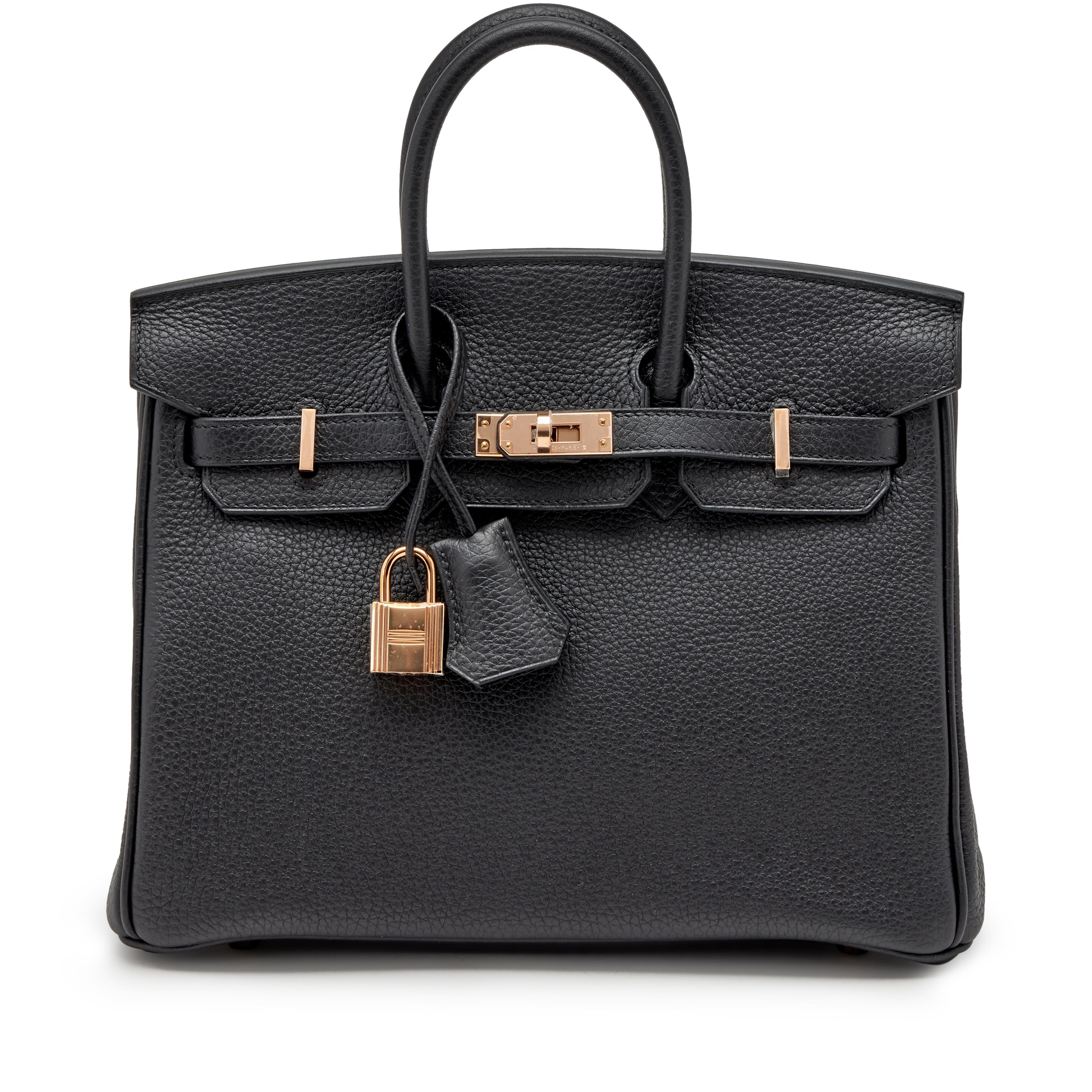 Hermès Black Togo Birkin 25 Rose Gold Hardware, 2021 Available For Immediate Sale At Sotheby’s