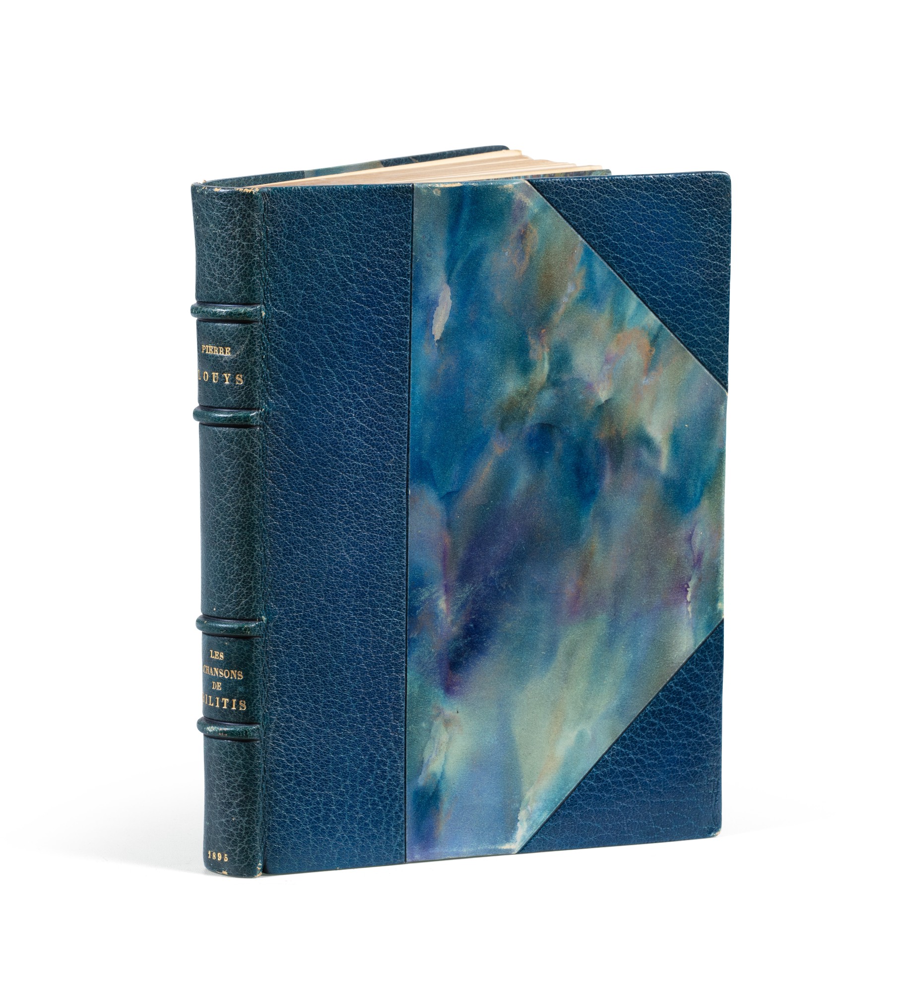 Les Chansons de Bilitis, 1895. EO. Exemplaire annoté et illustré par l ...