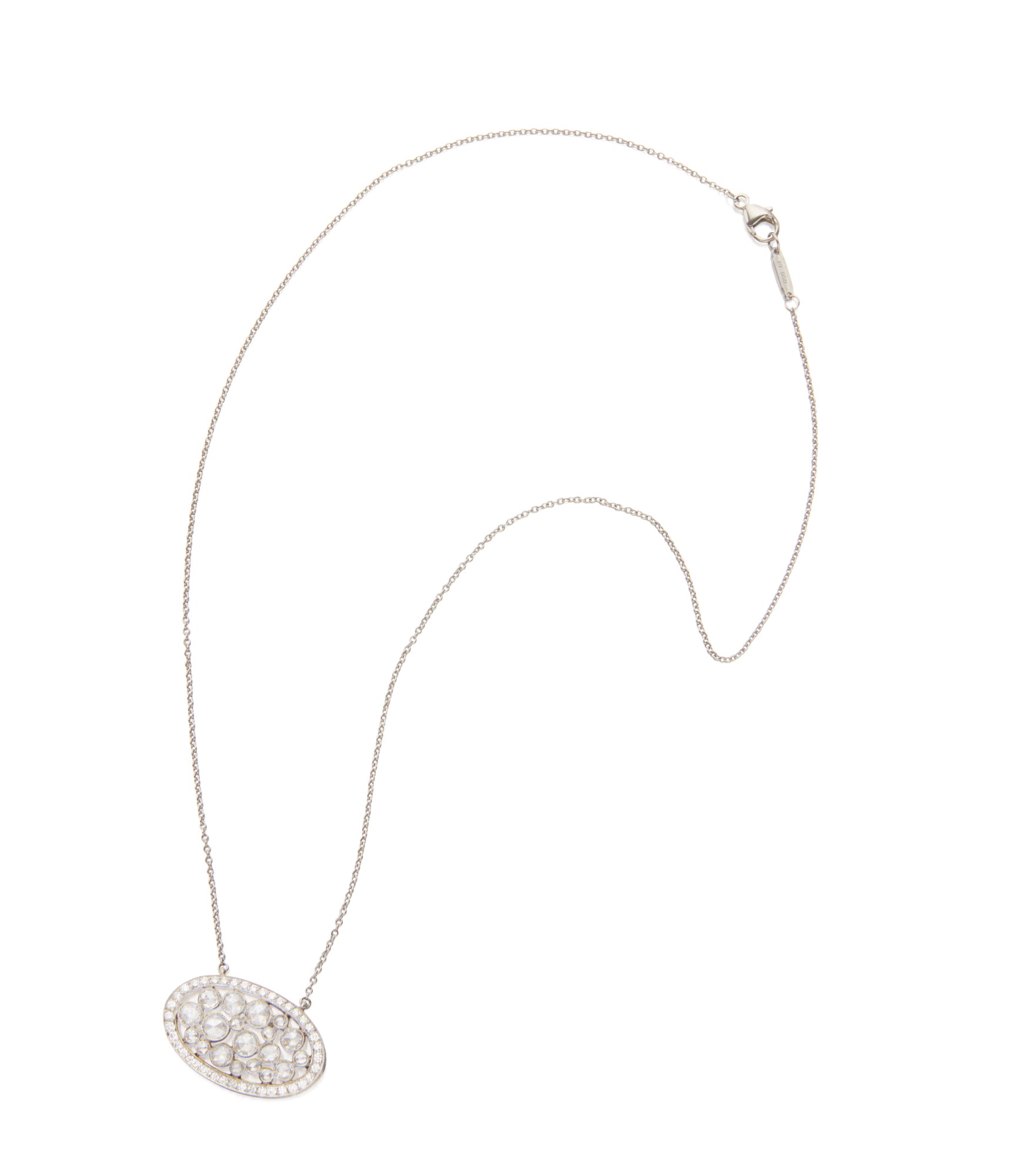 DIAMOND 'COBBLESTONE' PENDANT-NECKLACE, TIFFANY & CO. | Tiffany & Co ...