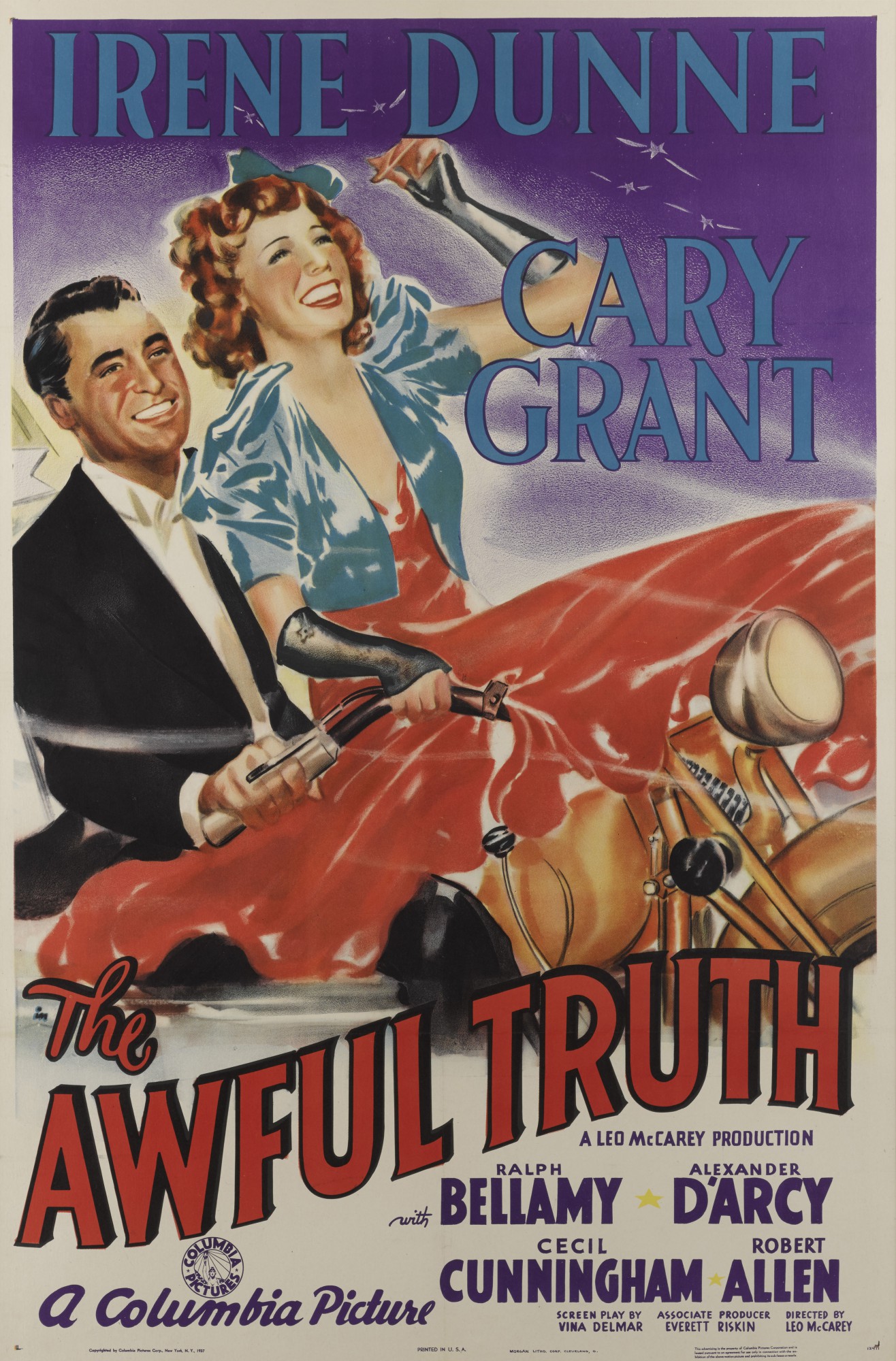 The Awful Truth (1937), poster, US | Original Film Posters | 2022 ...