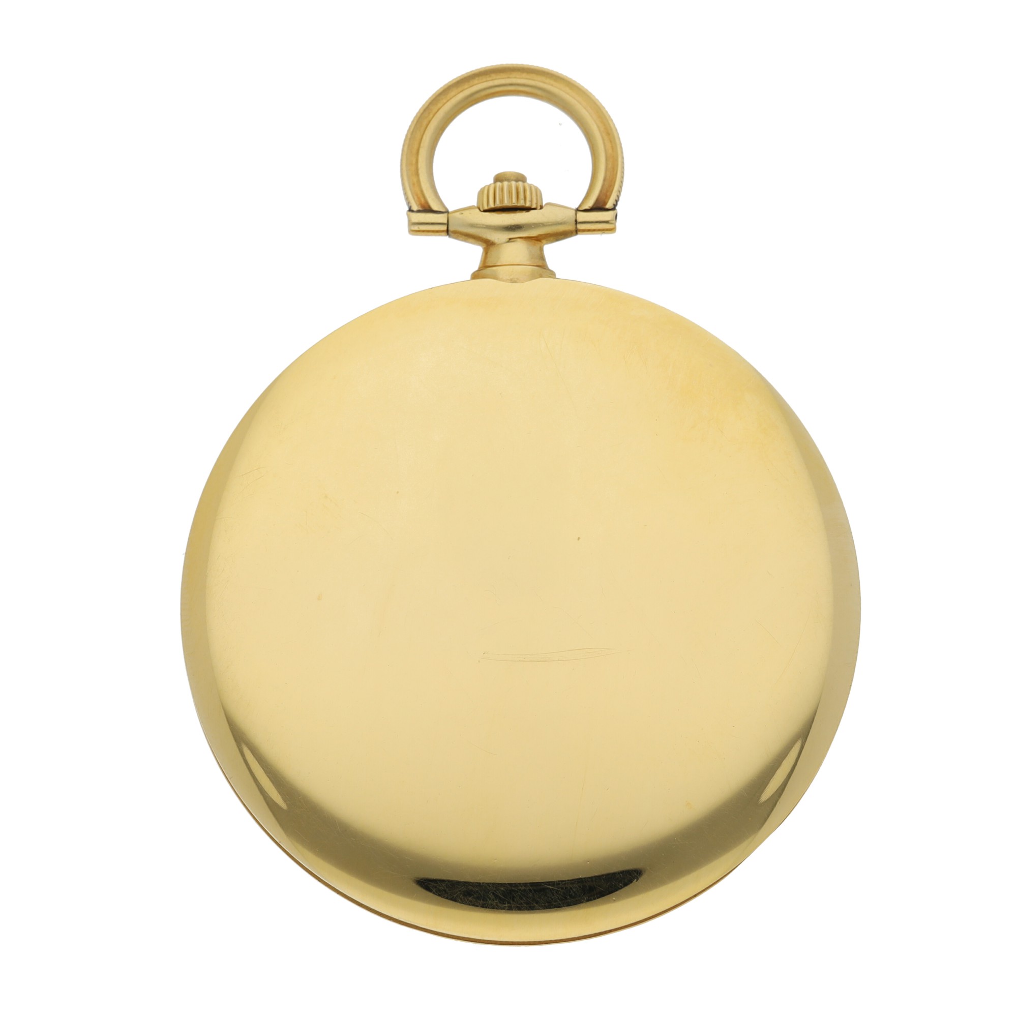 CARTIER, PARIS | A YELLOW GOLD WATCH WITH CONCEALED GUILLOTINE DIAL ...