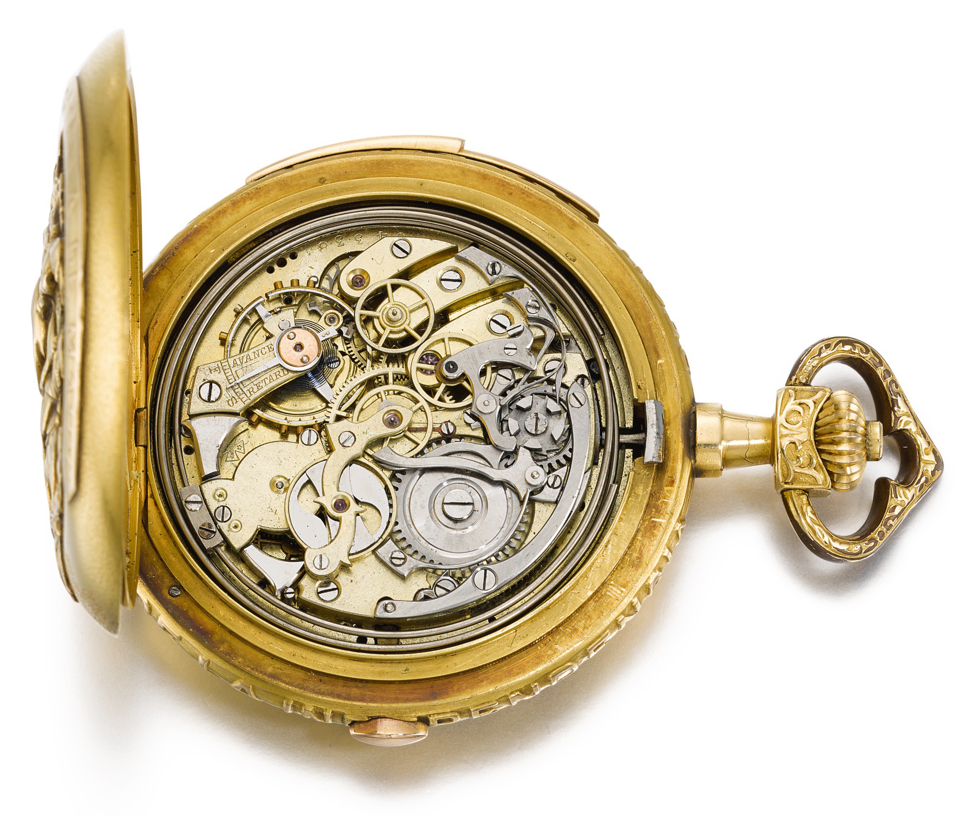 ALFRED LUGRIN | A HISTORICALLY INTERESTING GOLD HUNTING CASED MINUTE ...