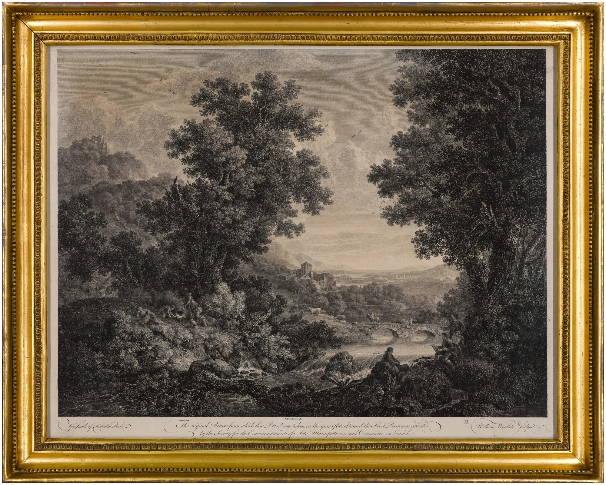 John Boydell (1719-1804), Views of Wales and Derbyshire | Town ...