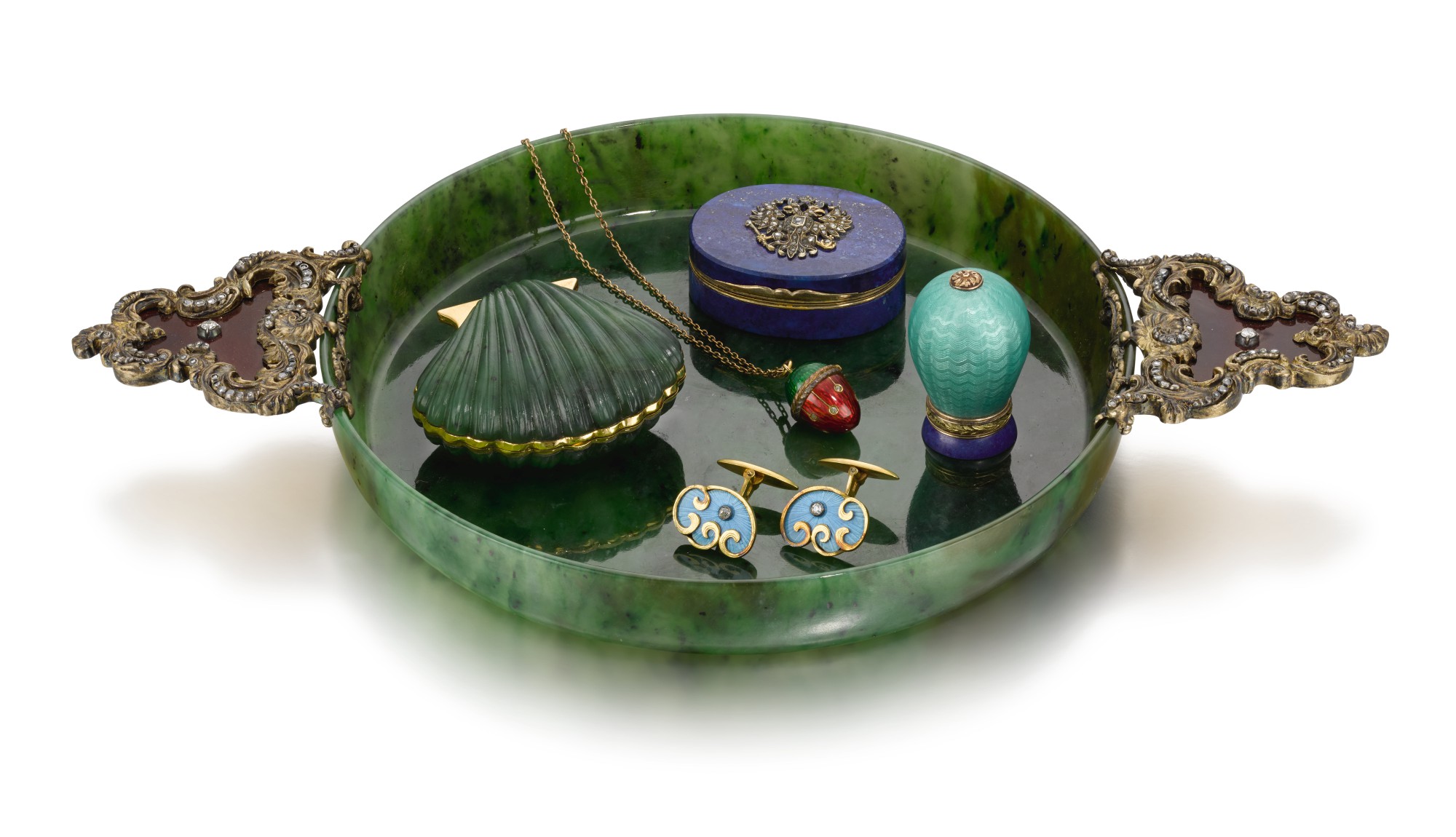 A GROUP OF OBJECTS IN THE RUSSIAN STYLE, 19TH - 20TH CENTURY | The ...