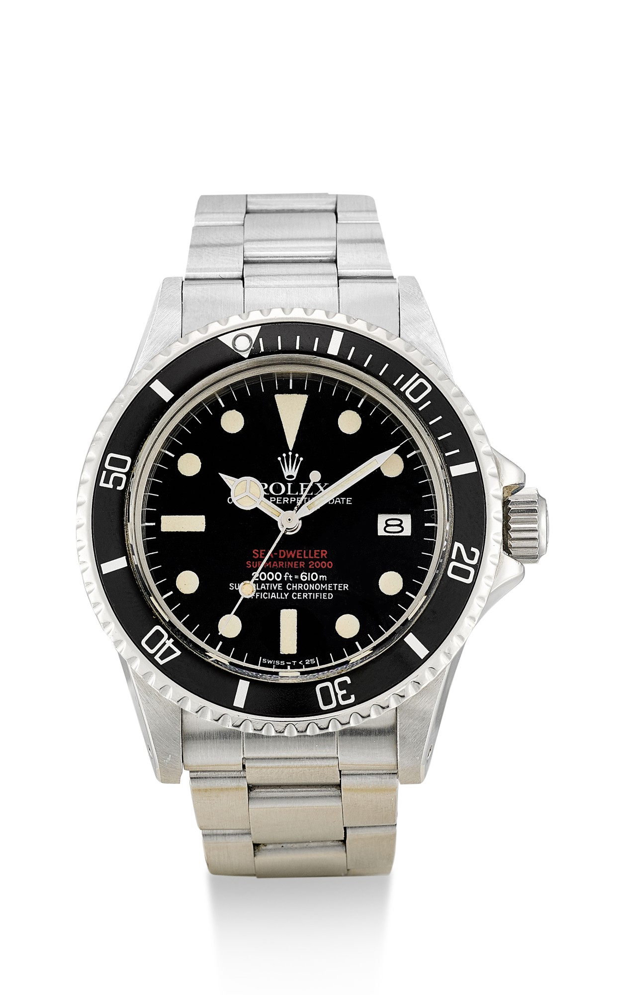 ROLEX | SEA-DWELLER "DOUBLE RED", REFERENCE 1665, A STAINLESS STEEL ...