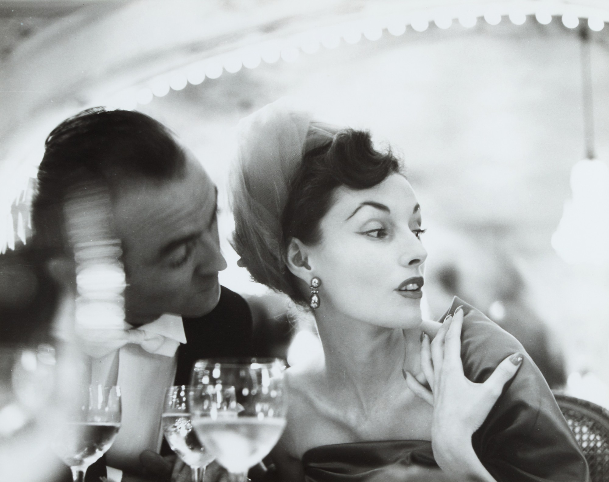 'Elise Daniels, Turban by Paulette, Pre-Catelan, Paris', August 1948 ...