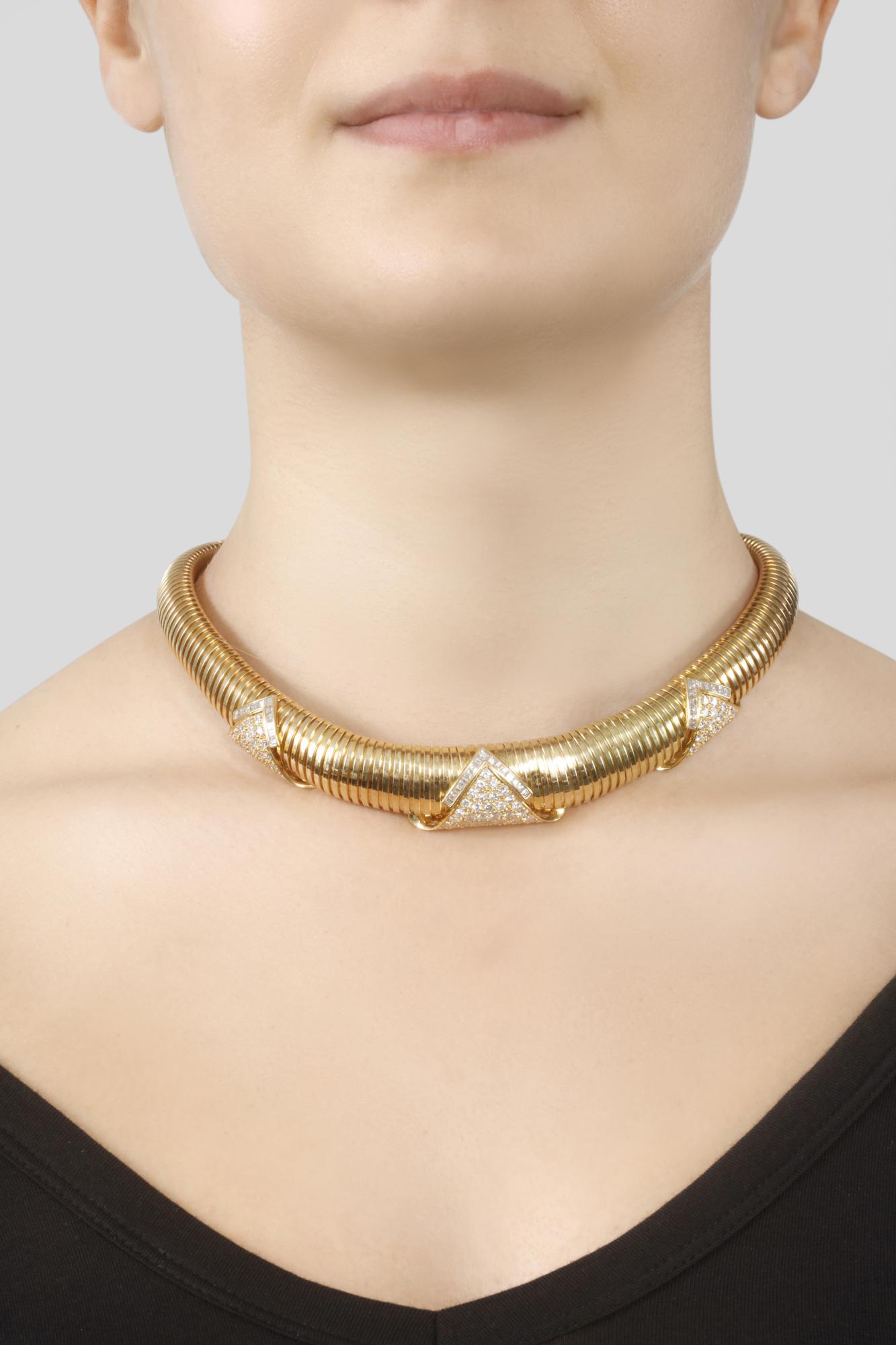 GOLD AND DIAMOND NECKLACE | Fine Jewels | Jewellery | Sotheby's