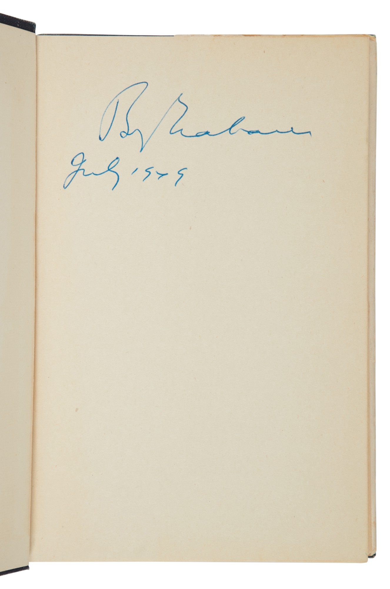 Graham, Benjamin | "The best book on investing ever written," signed by ...