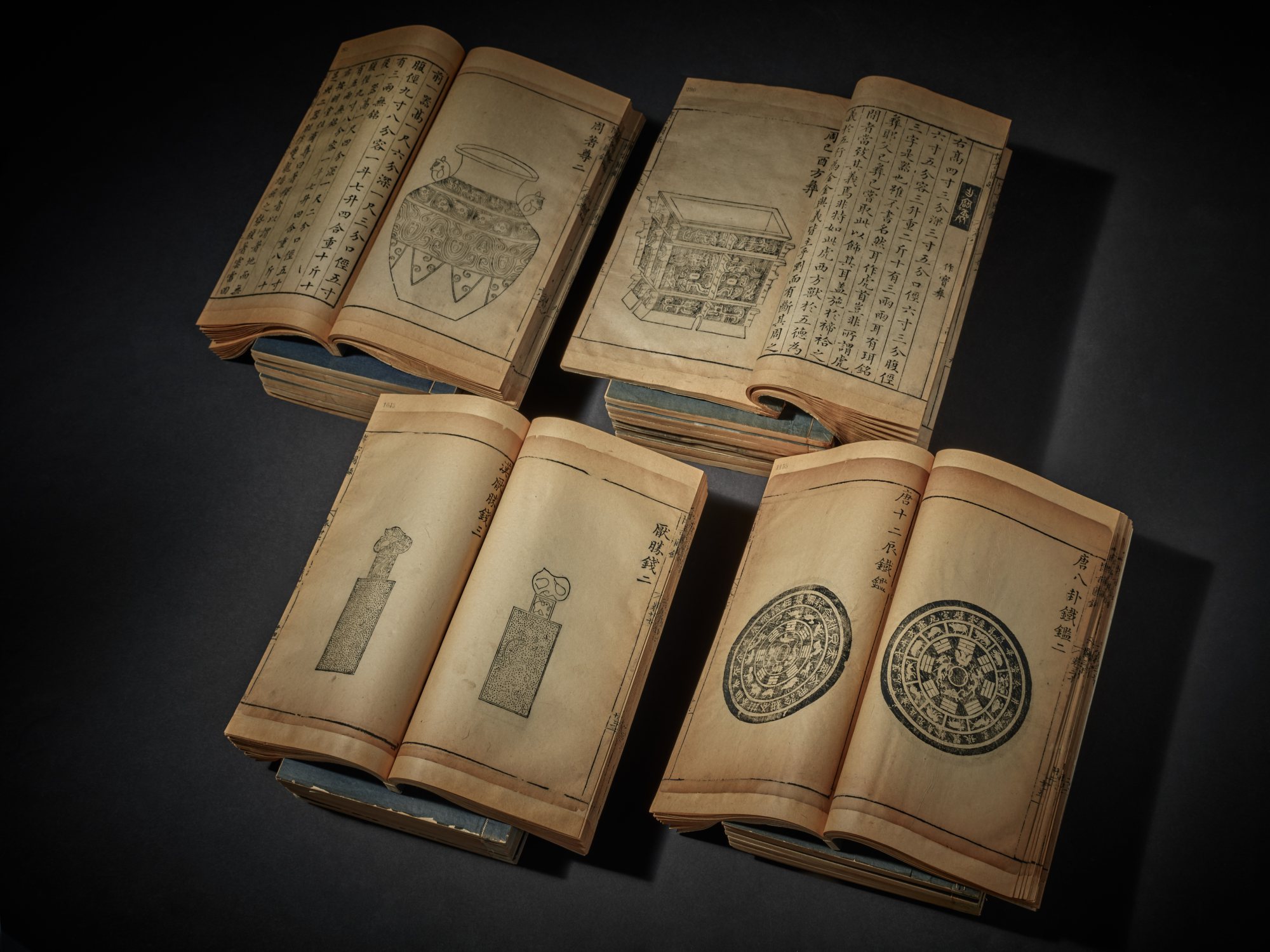 Xuanhe bogu tulu (Xuanhe Illustrated Catalogue of Antiques), Ming ...