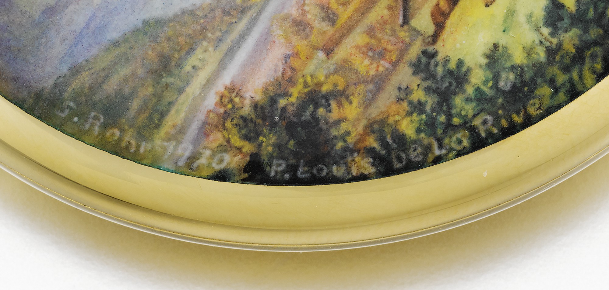 A UNIQUE AND VERY FINE GOLD OPEN-FACED KEYLESS LEVER WATCH WITH ...