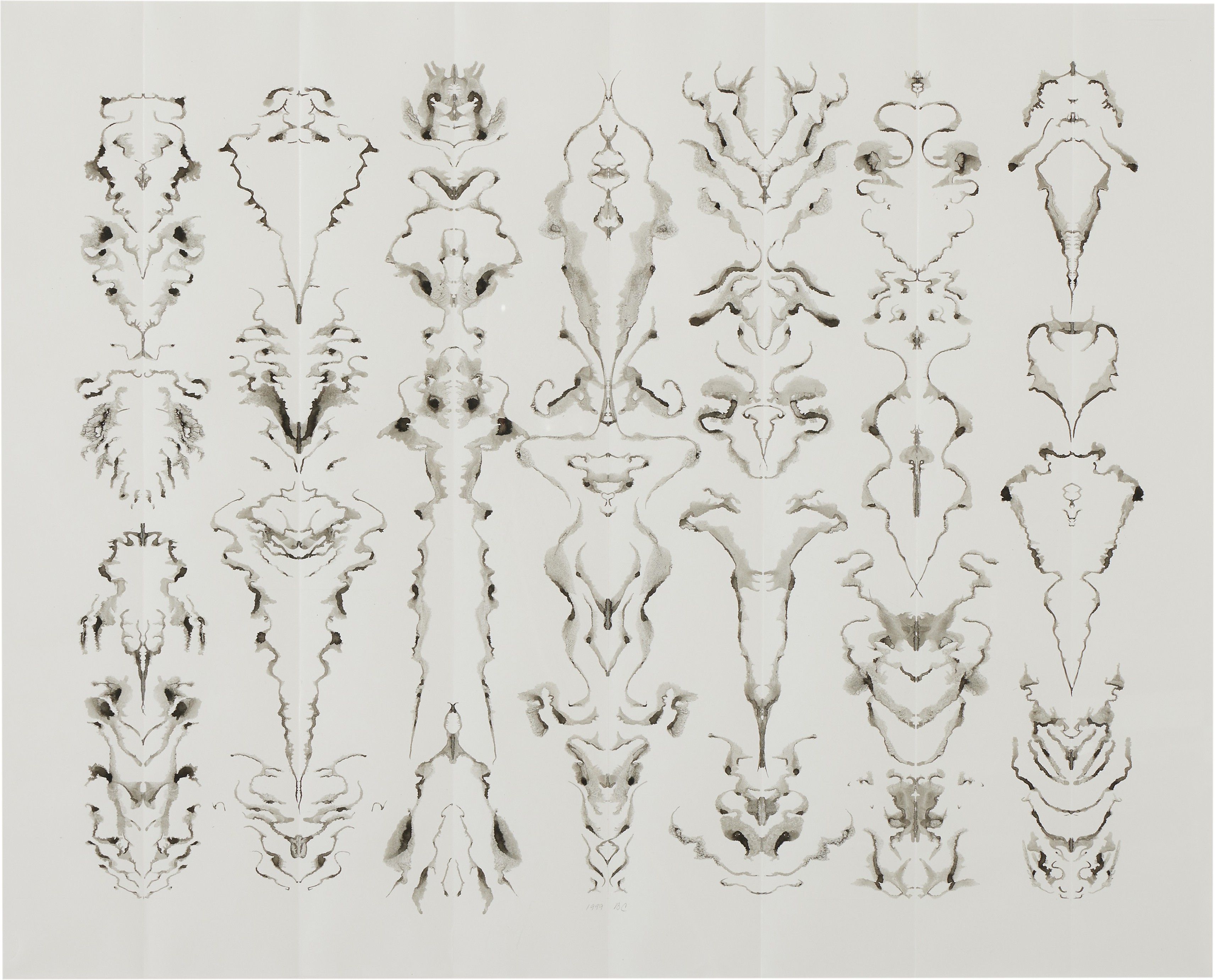 Inkblot Drawing (2/17/1999) | Contemporary Discoveries | 2022 | Sotheby's