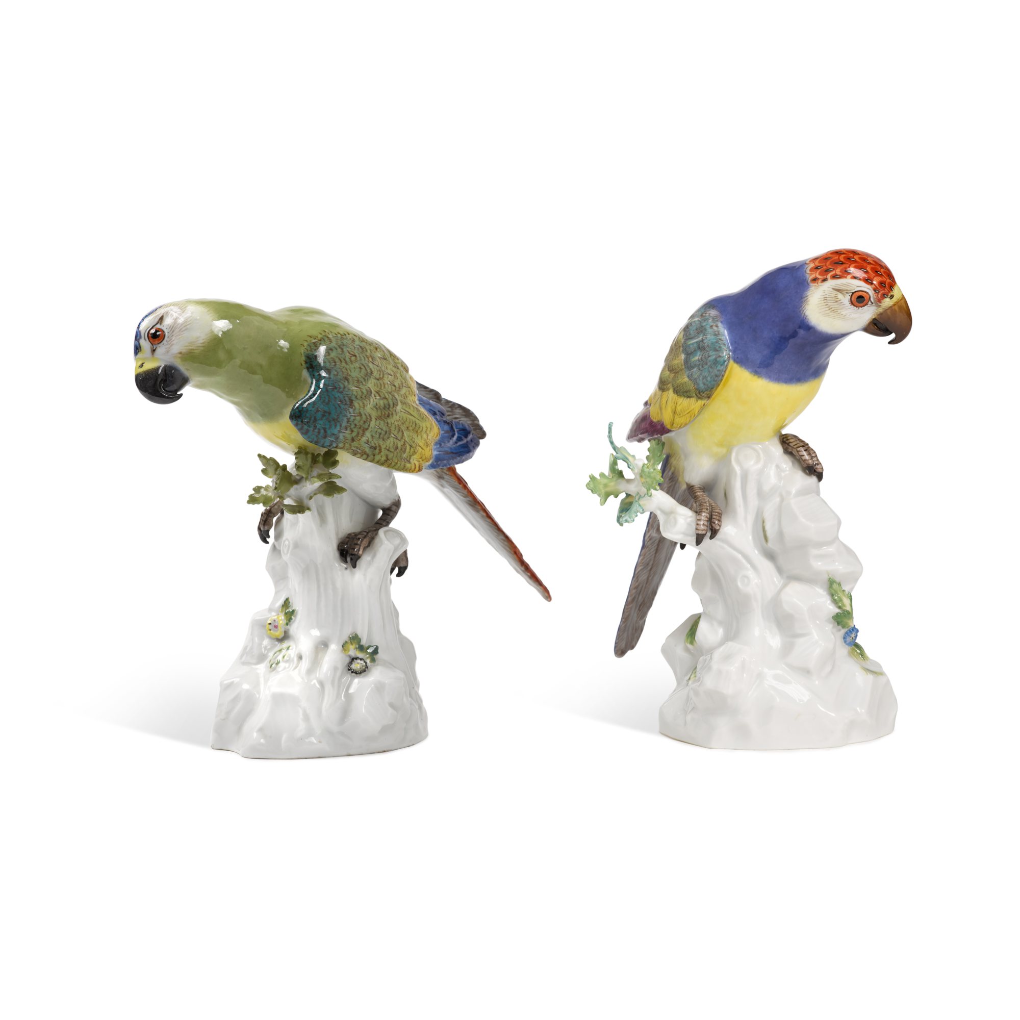 A Pair of Meissen Figures of Parrots, 20th Century | Dining IN: New ...