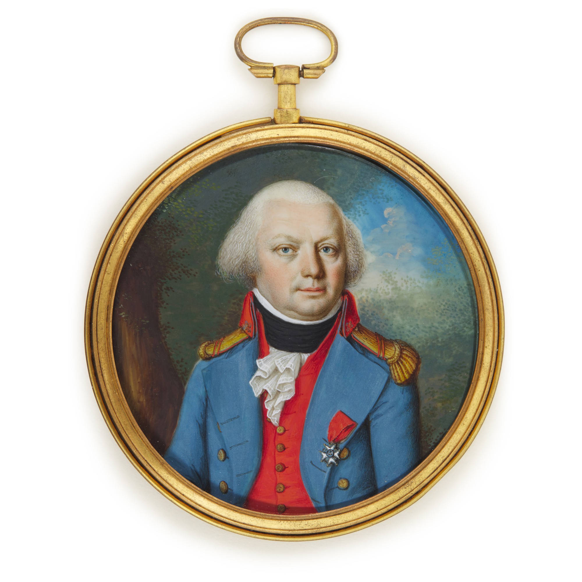 Portrait of a gentleman, called Baron Philippe-Eugene Dauger (1744-1804 ...