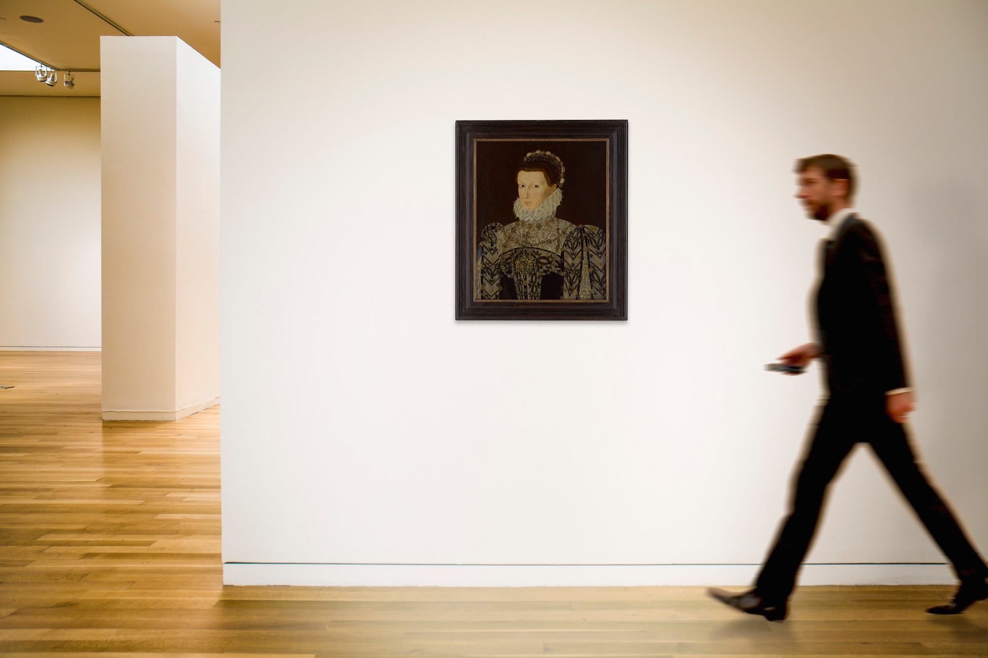 CIRCLE OF GEORGE GOWER | PORTRAIT OF A LADY, HALF-LENGTH, IN AN ...