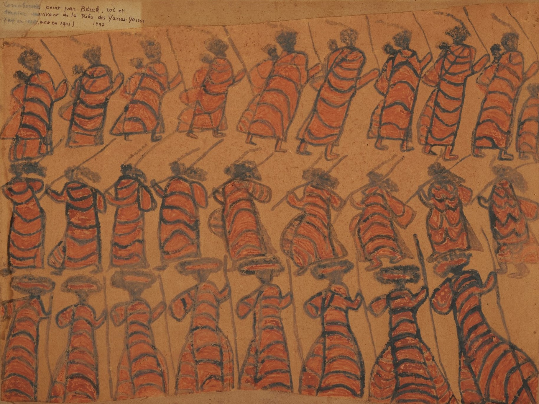 Corroboree (Women in possum skin cloaks), 1897 | Aboriginal Art | 2022 ...