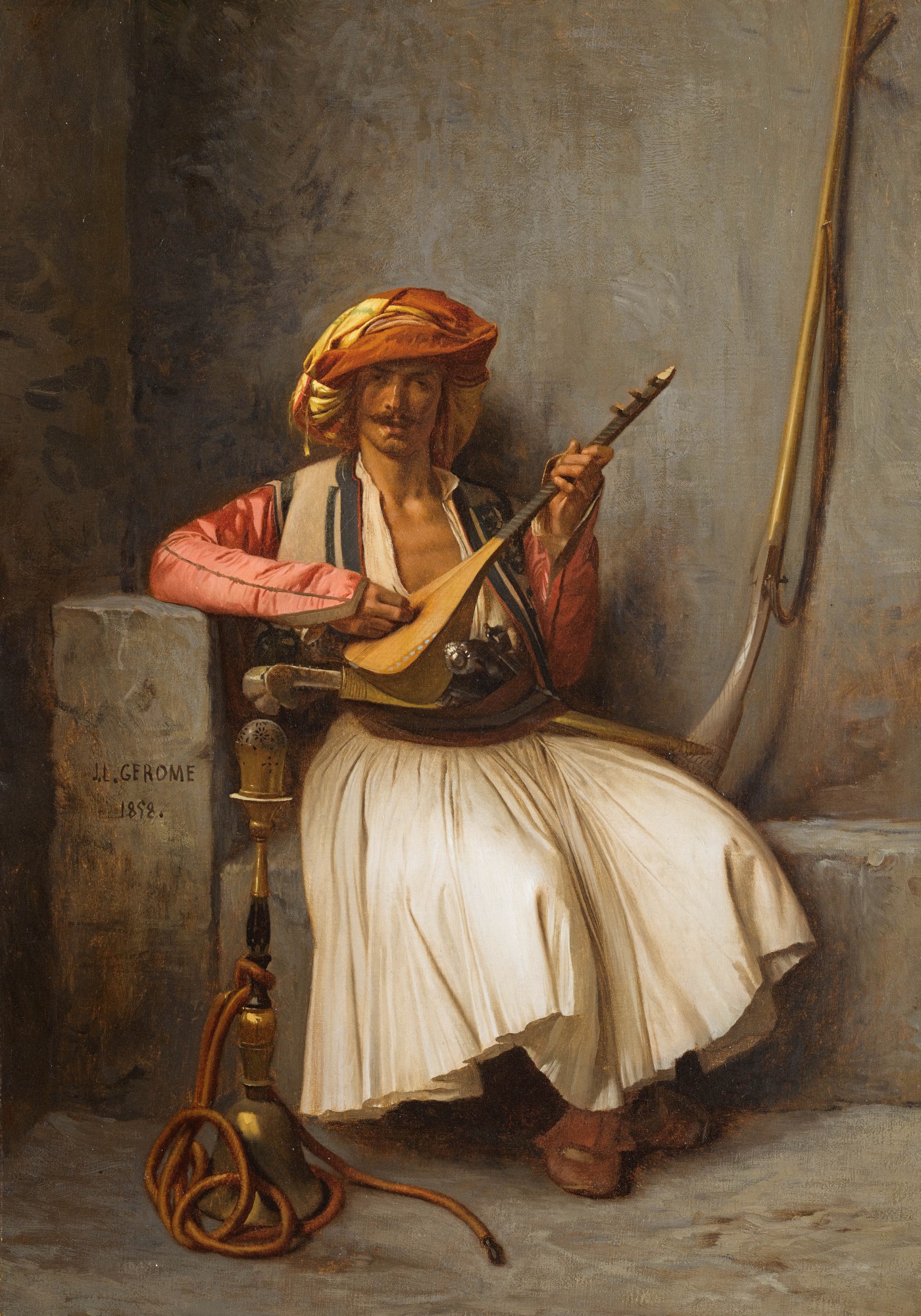 The Lute Player | The Orientalist Sale including Works from the Najd ...