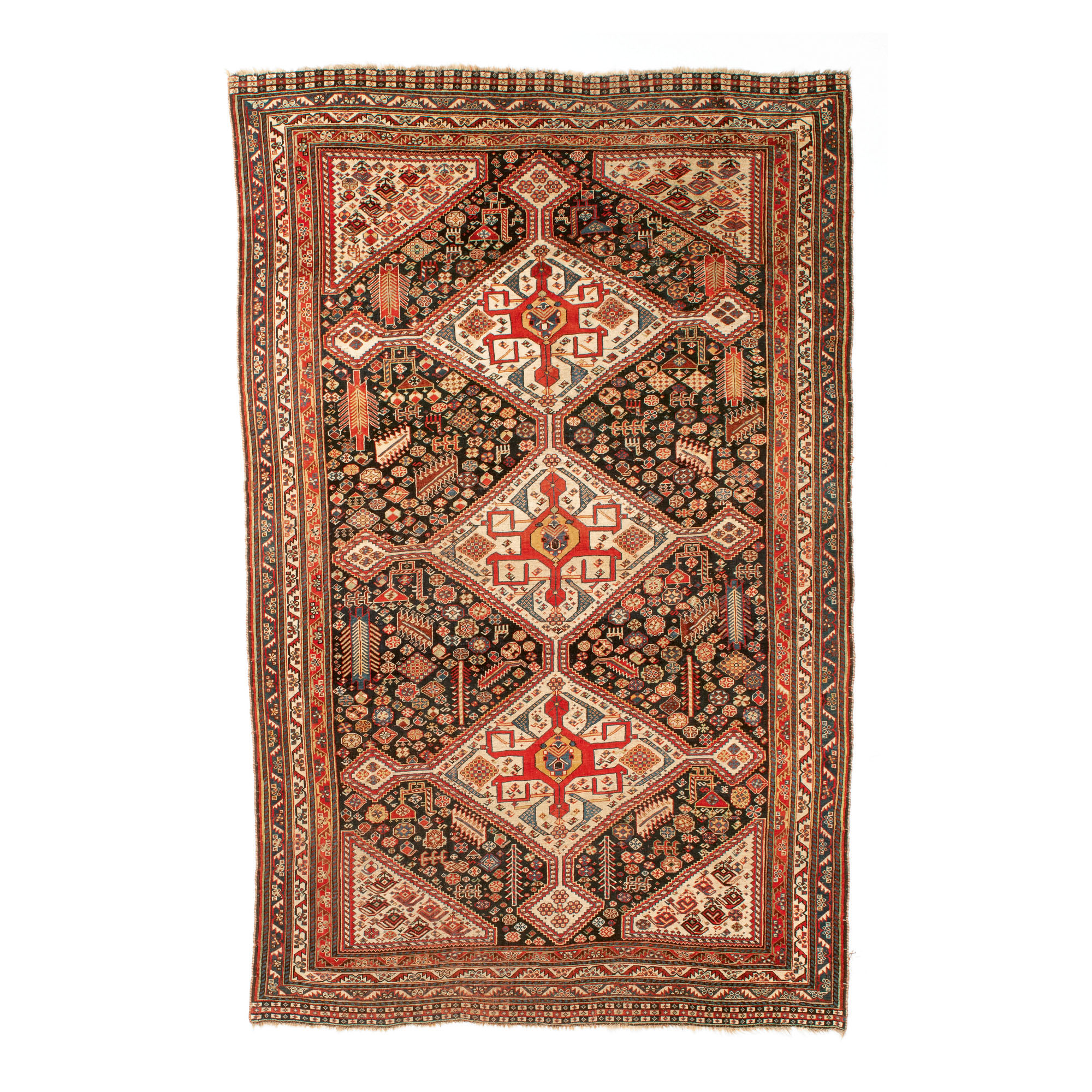 A GHASHGAI RUG, SOUTHWEST CAUCASUS | STYLE: Furniture, Silver, Ceramics ...