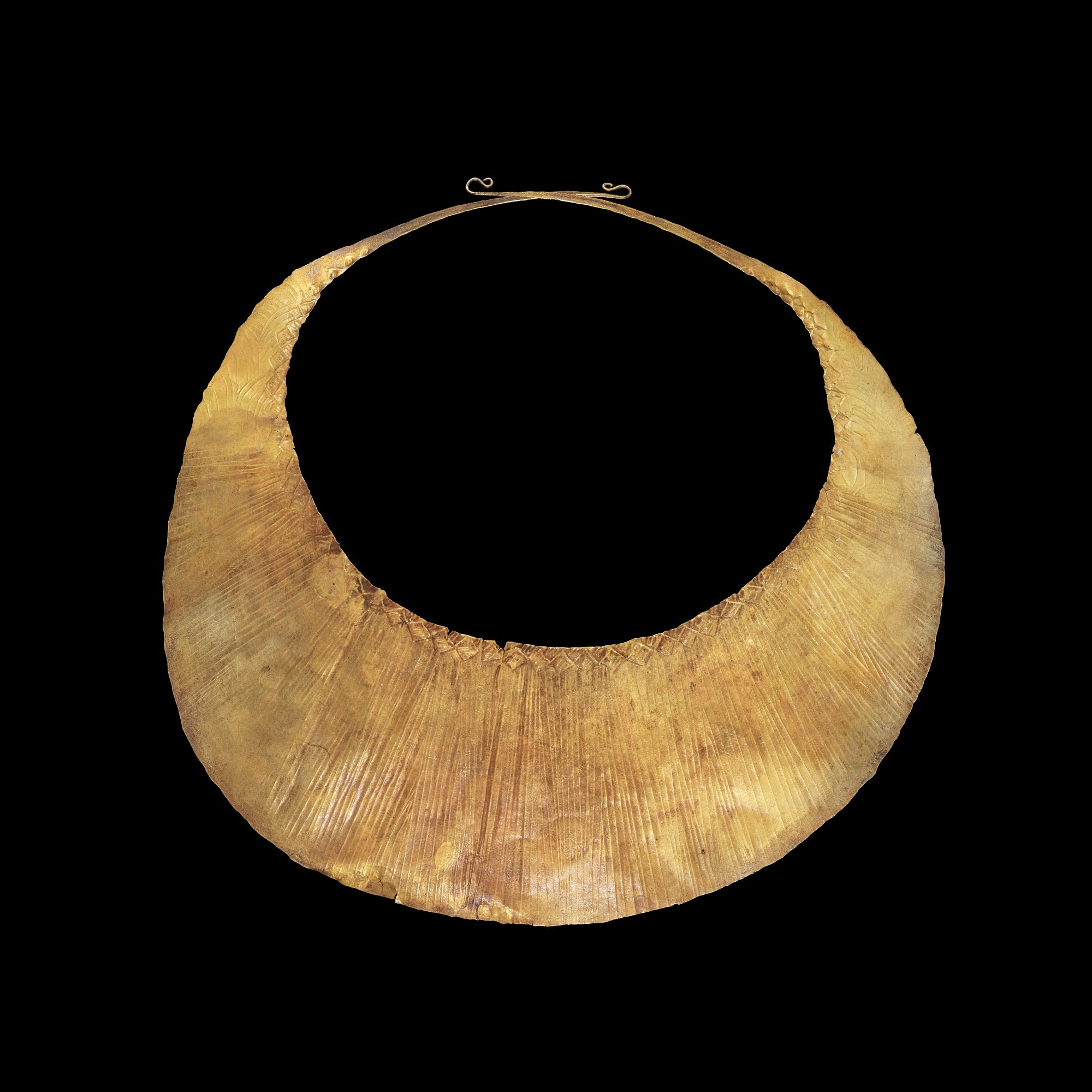 A gold breastplate North and Central Nias, 19th century | 北及中尼亞斯縣 十九世紀 ...