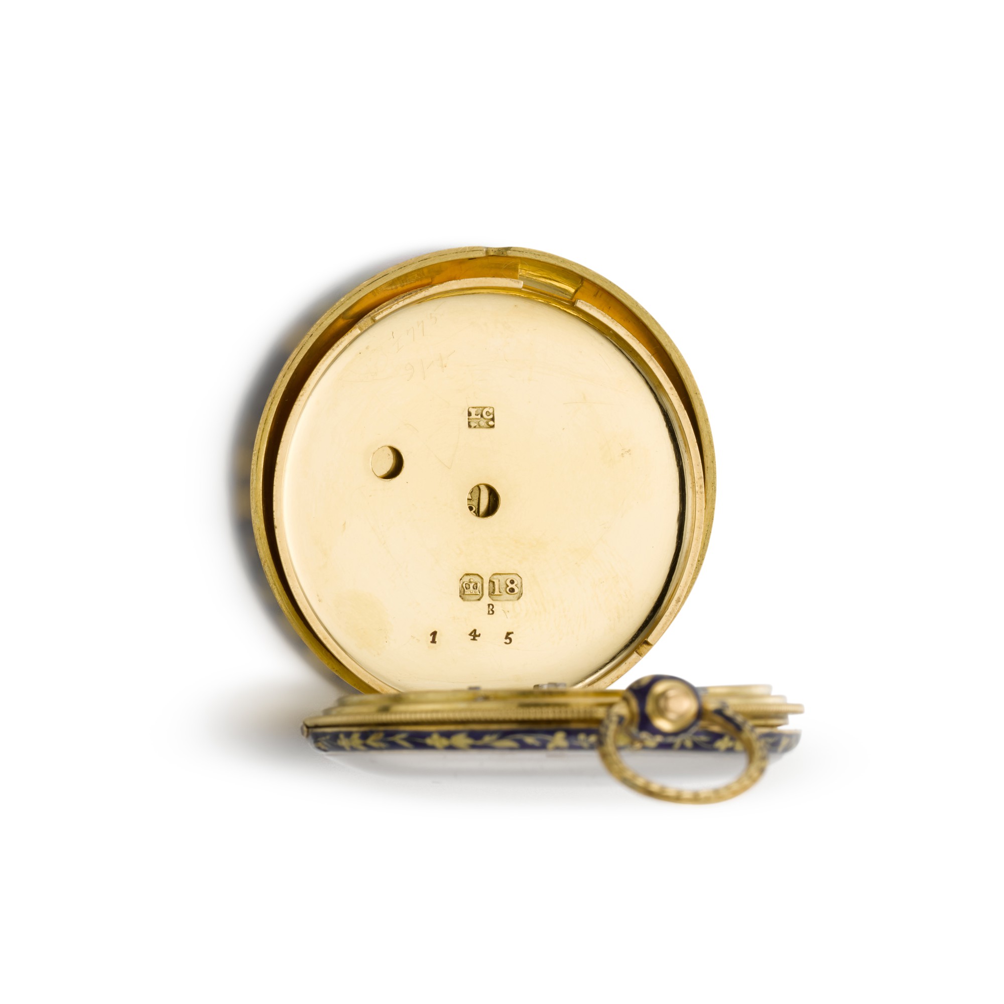 Three Gold And Enamel Pocket Watches | Fine Watches Including ...