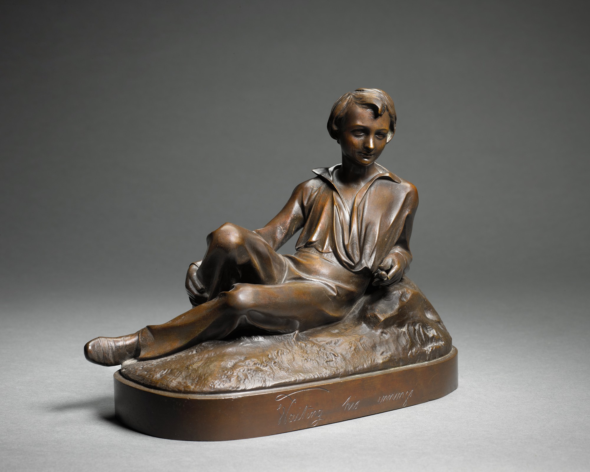 Reclining Boy | 19th and 20th Century Sculpture: Including Works by ...