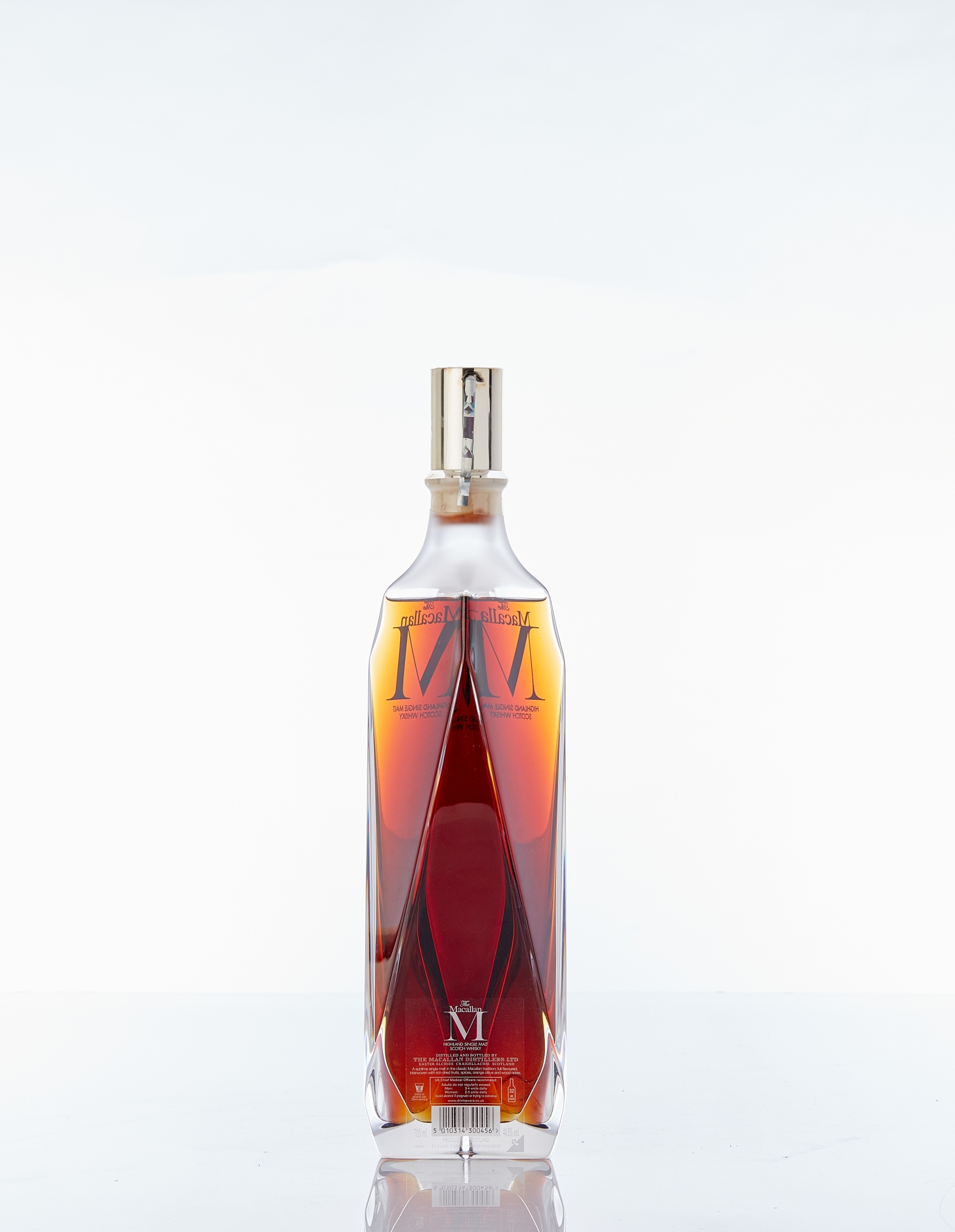 The Macallan M Decanter 2013 Edition 1824 Series 44.5 abv NV (1 BT70 ...