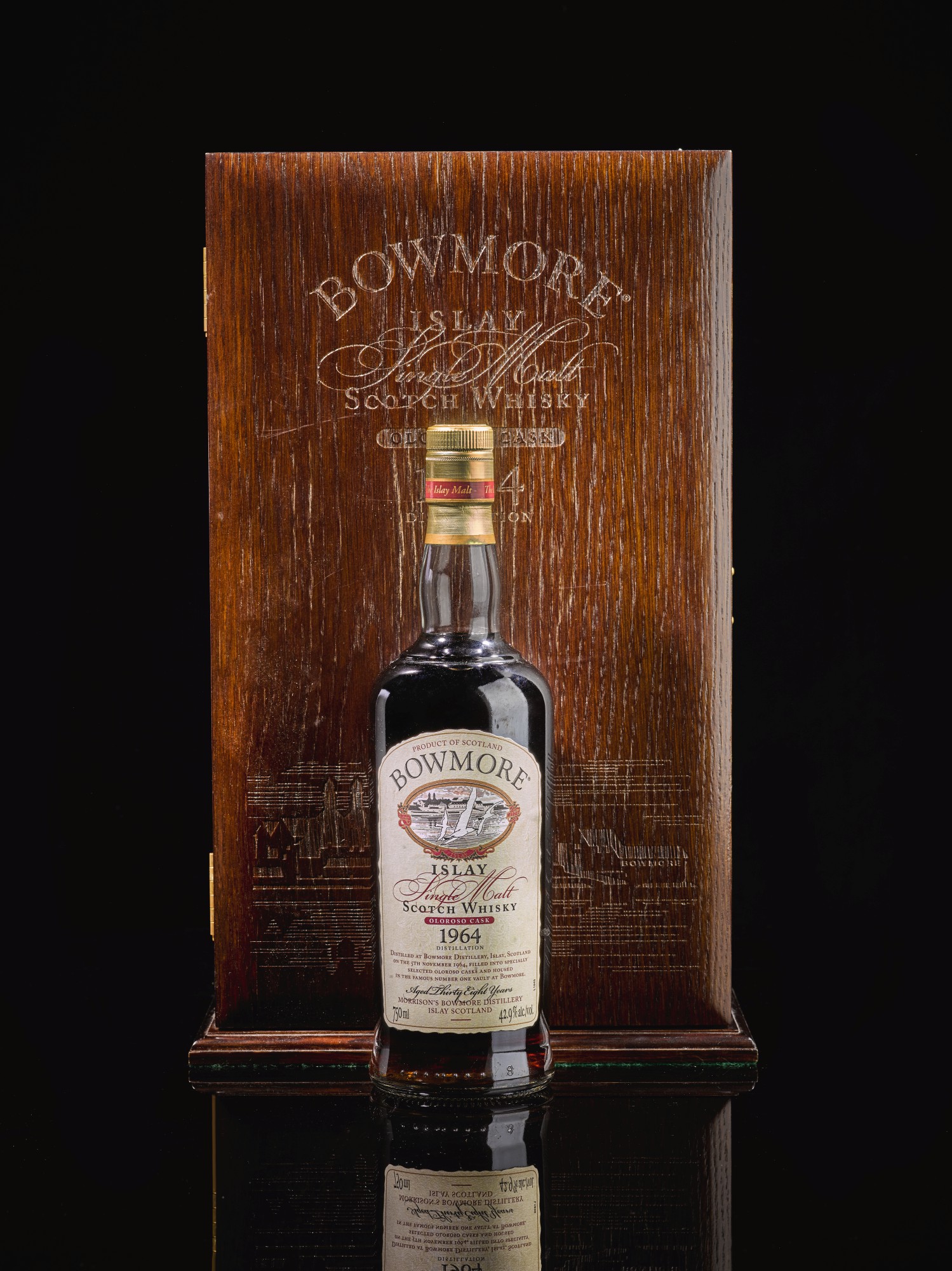 BOWMORE 38 YEAR OLD OLOROSO CASK 42.9 ABV 1964 | The Ultimate Whisky ...