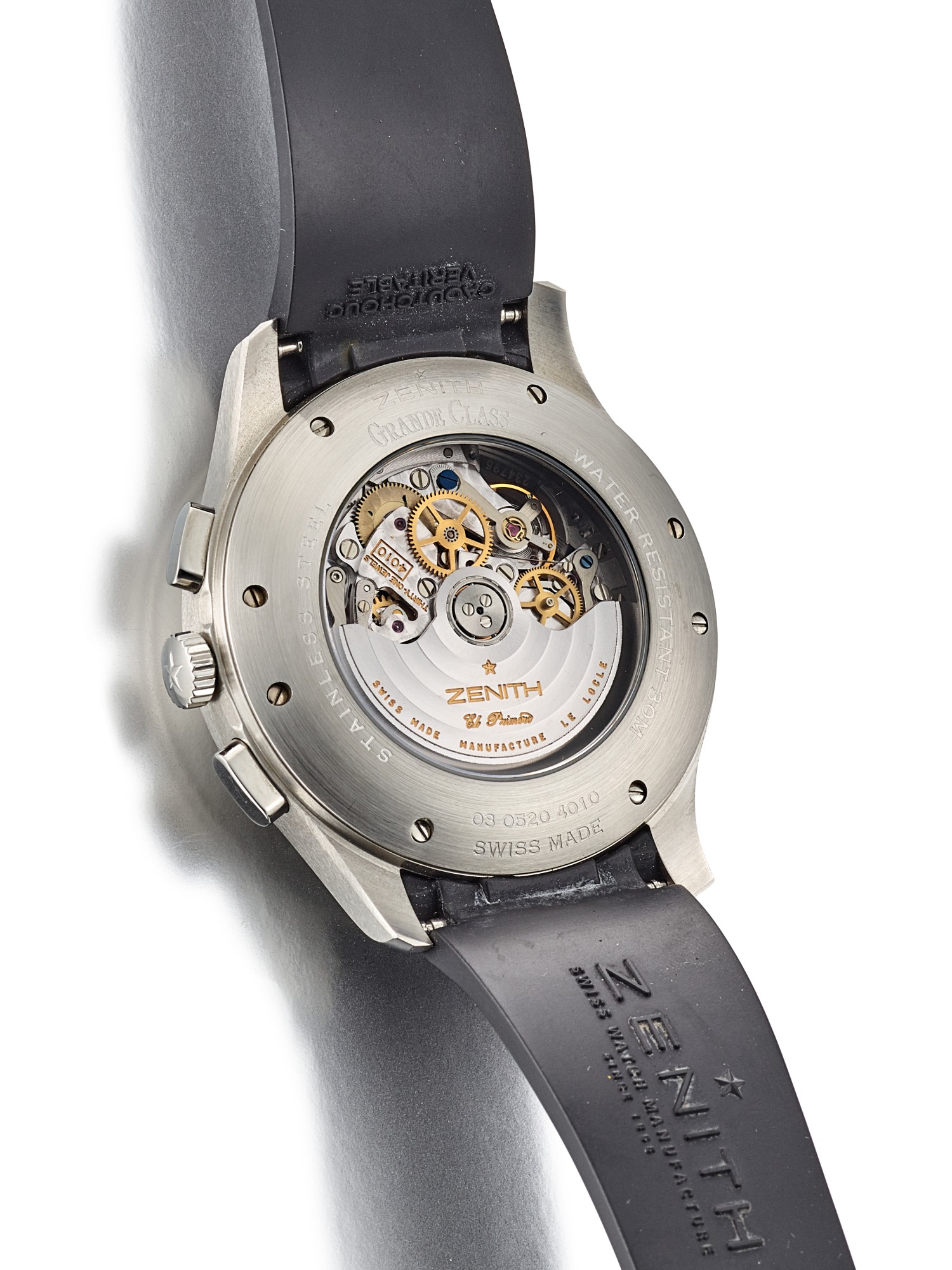 ZENITH | EL PRIMERO GRANDE CLASS, REFERENCE 03 0520 4010, AN OVERSIZED ...