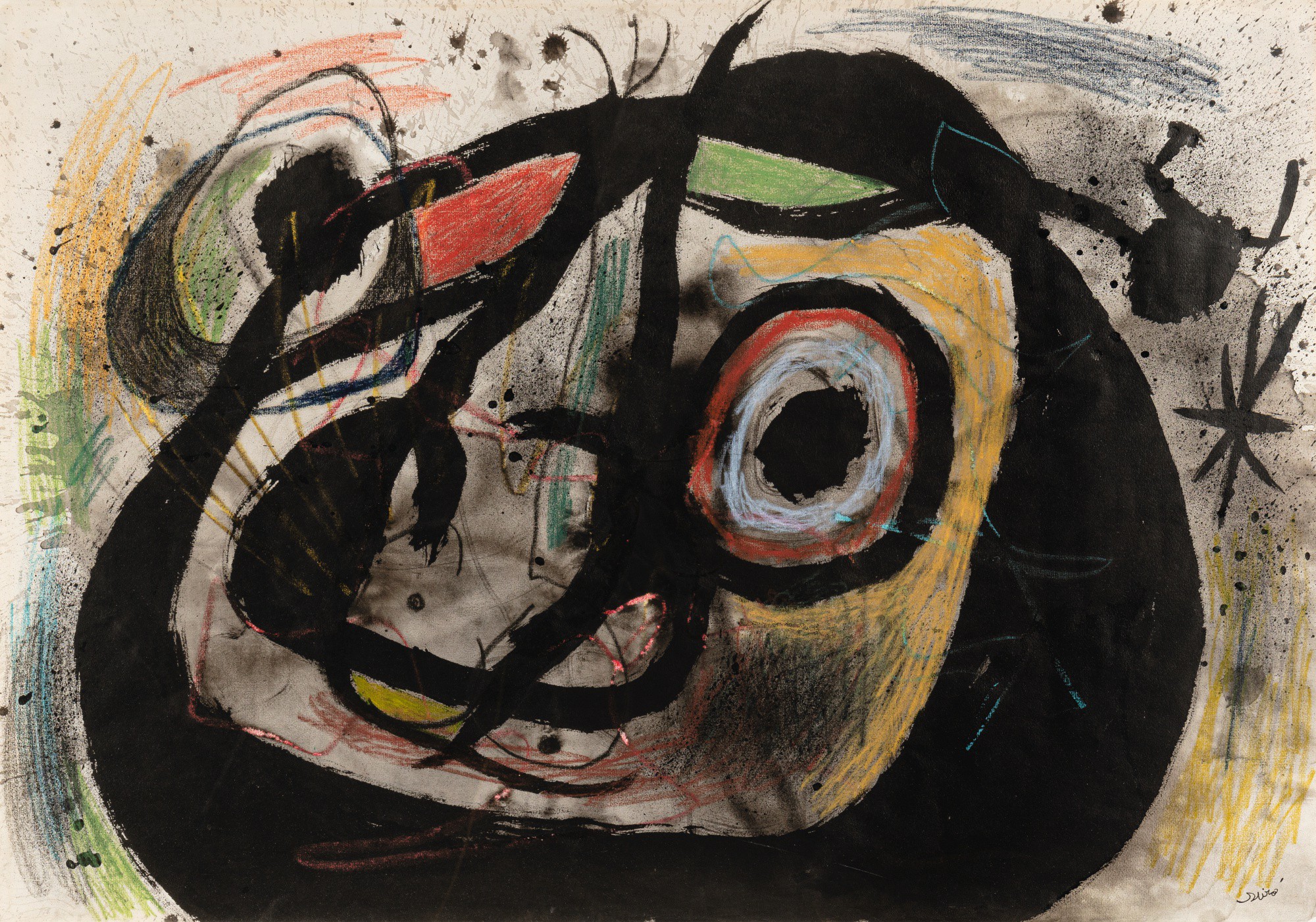 JOAN MIRÓ | TÊTE | Oeuvres sur Papier | 2020 | Sotheby's