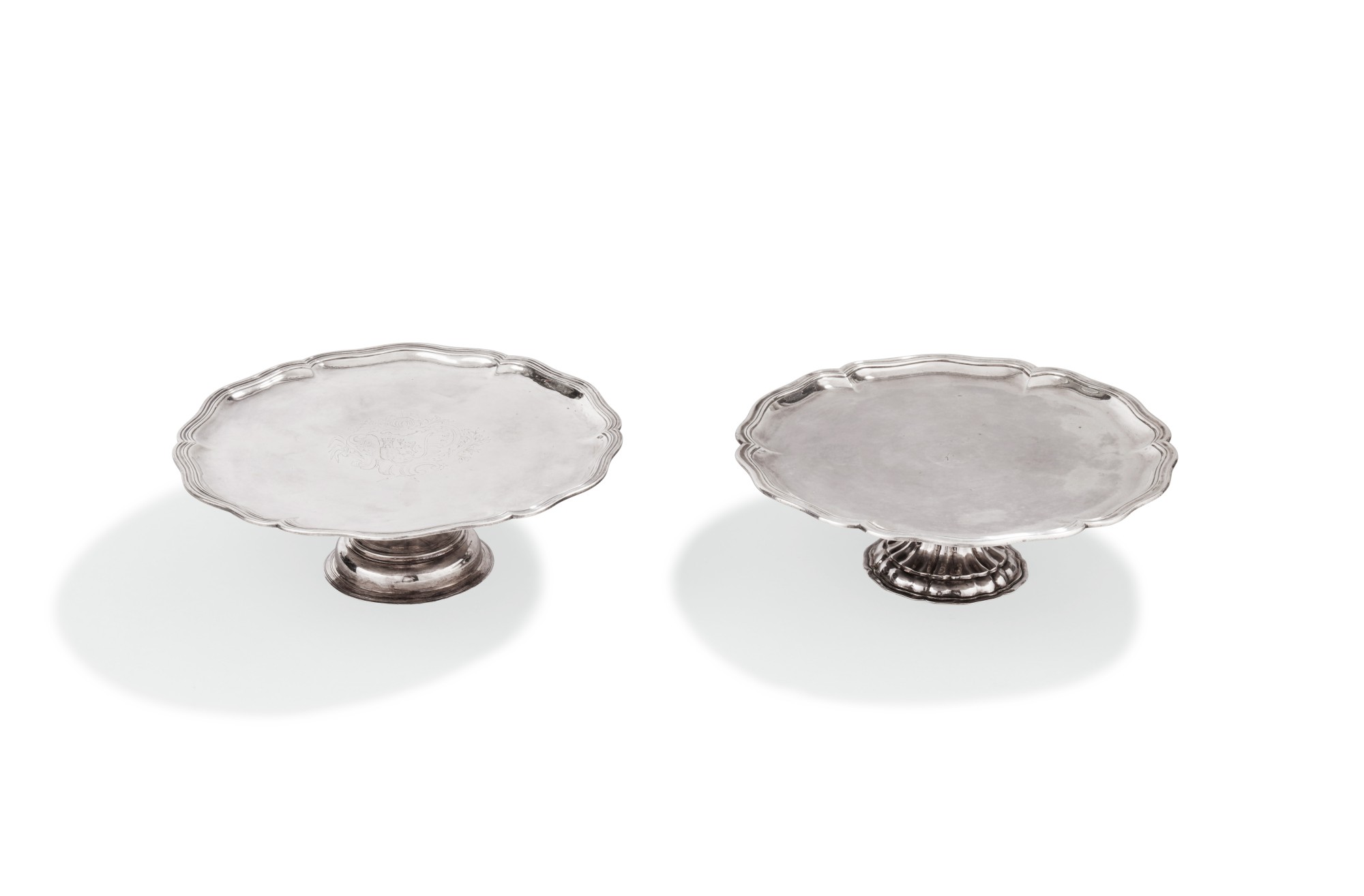 TWO ITALIAN SILVER CIRCULAR STANDS, GENOVA, CIRCA 1770 | DEUX ...