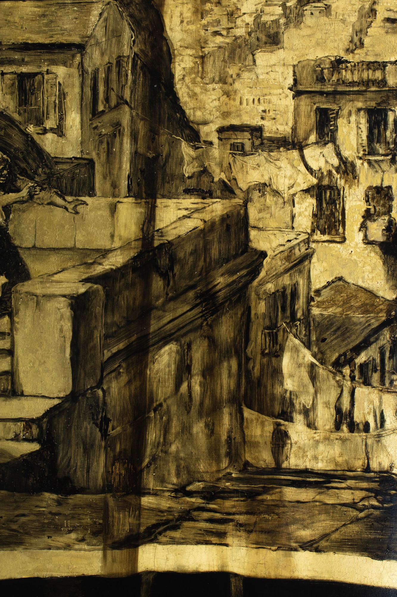 José María Sert (1874-1945) 'Vision de Naples' An eleven-leaf screen ...