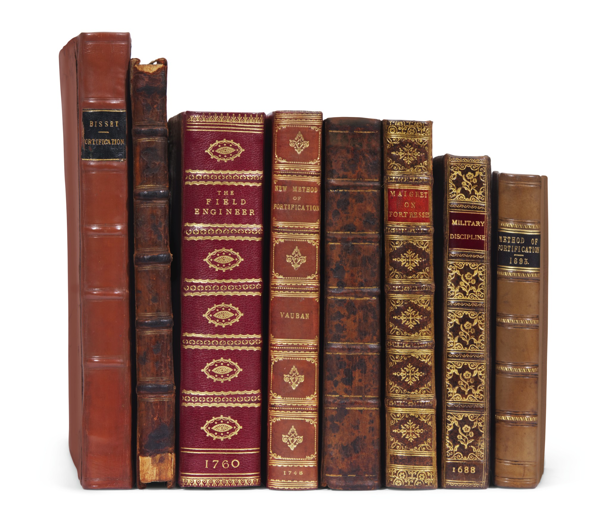 Fortification, works in English, a collection of 8 vol. | The Cottesloe ...