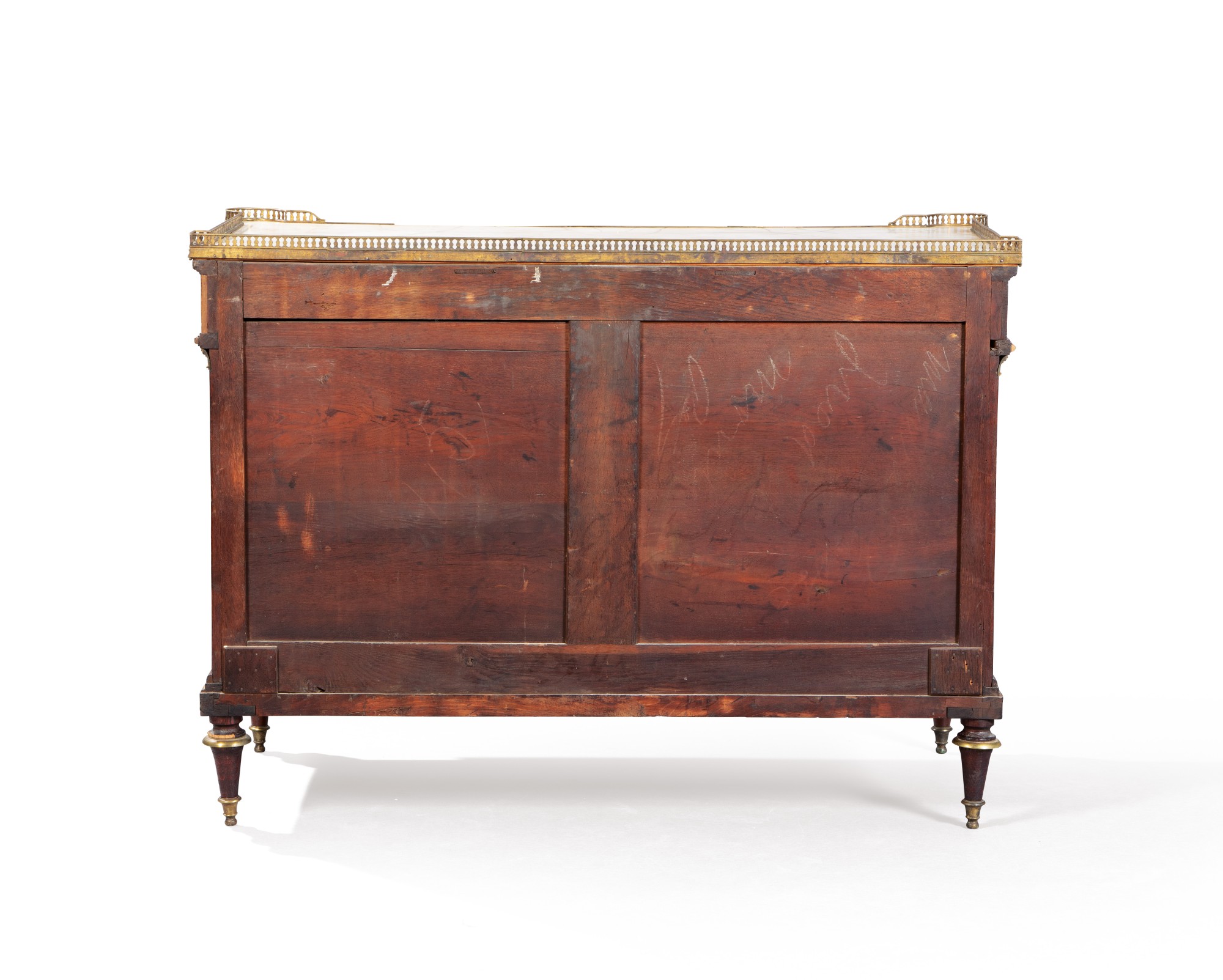 A Louis XVI gilt-brass and mahogany commode, in the taste of Bernard ...