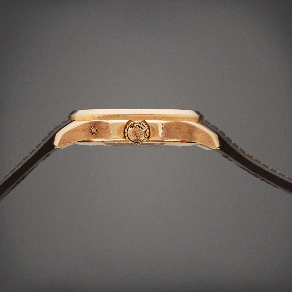 Reference 5164R-001 Aquanaut | A pink gold dual time zone wristwatch ...
