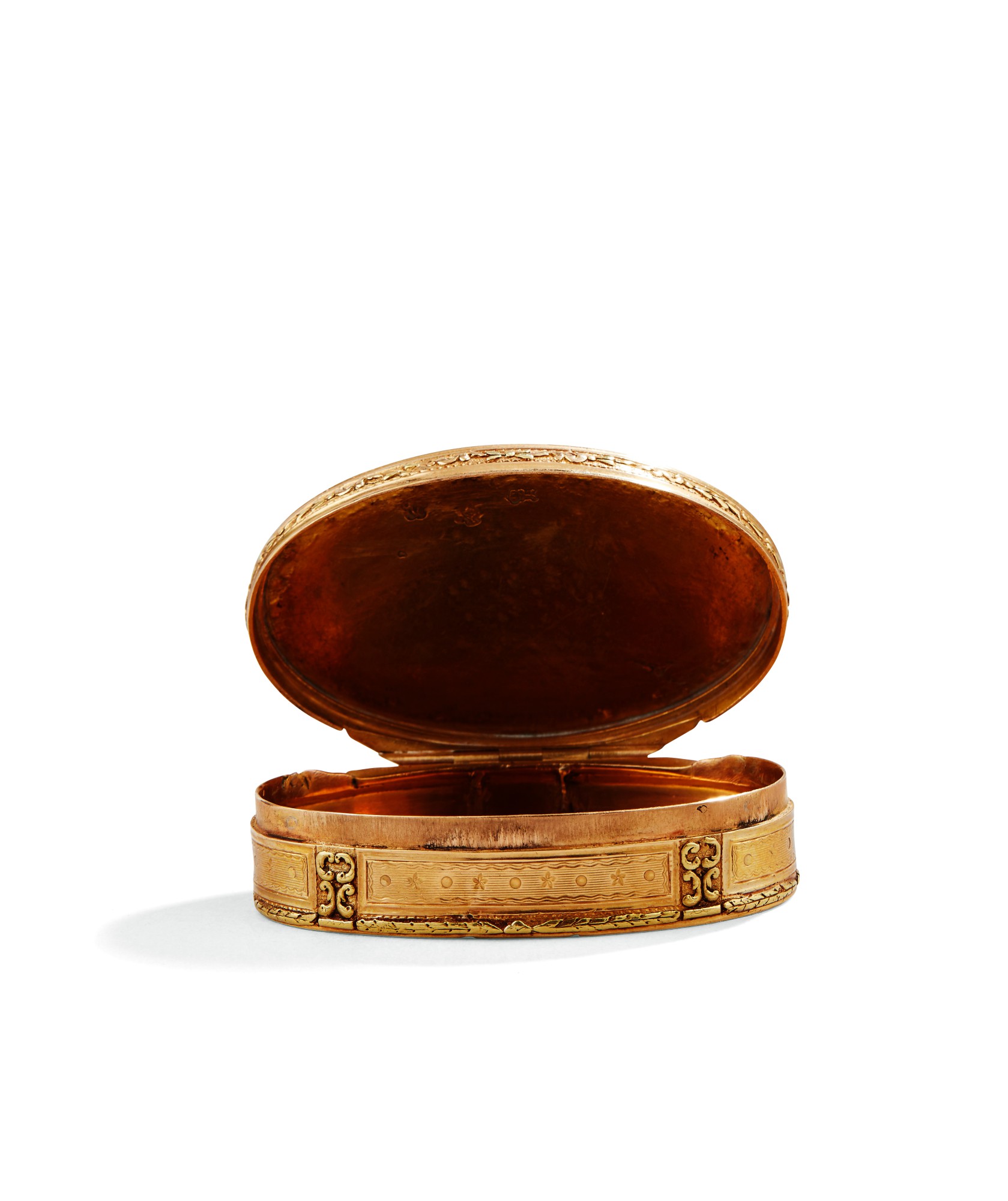A SMALL OVAL GOLD BOX, PARIS, 1787-1788 | PETITE BOÎTE EN OR DE FORME ...