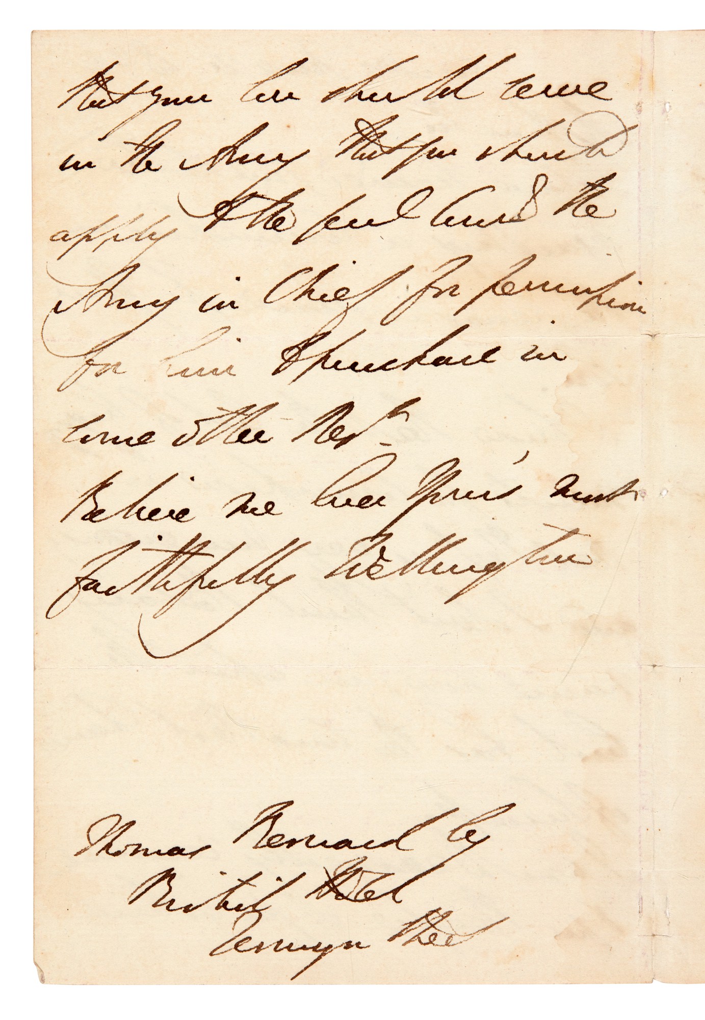 DUKE OF WELLINGTON | autograph letter signed, to Thomas Bernard, 1832 ...