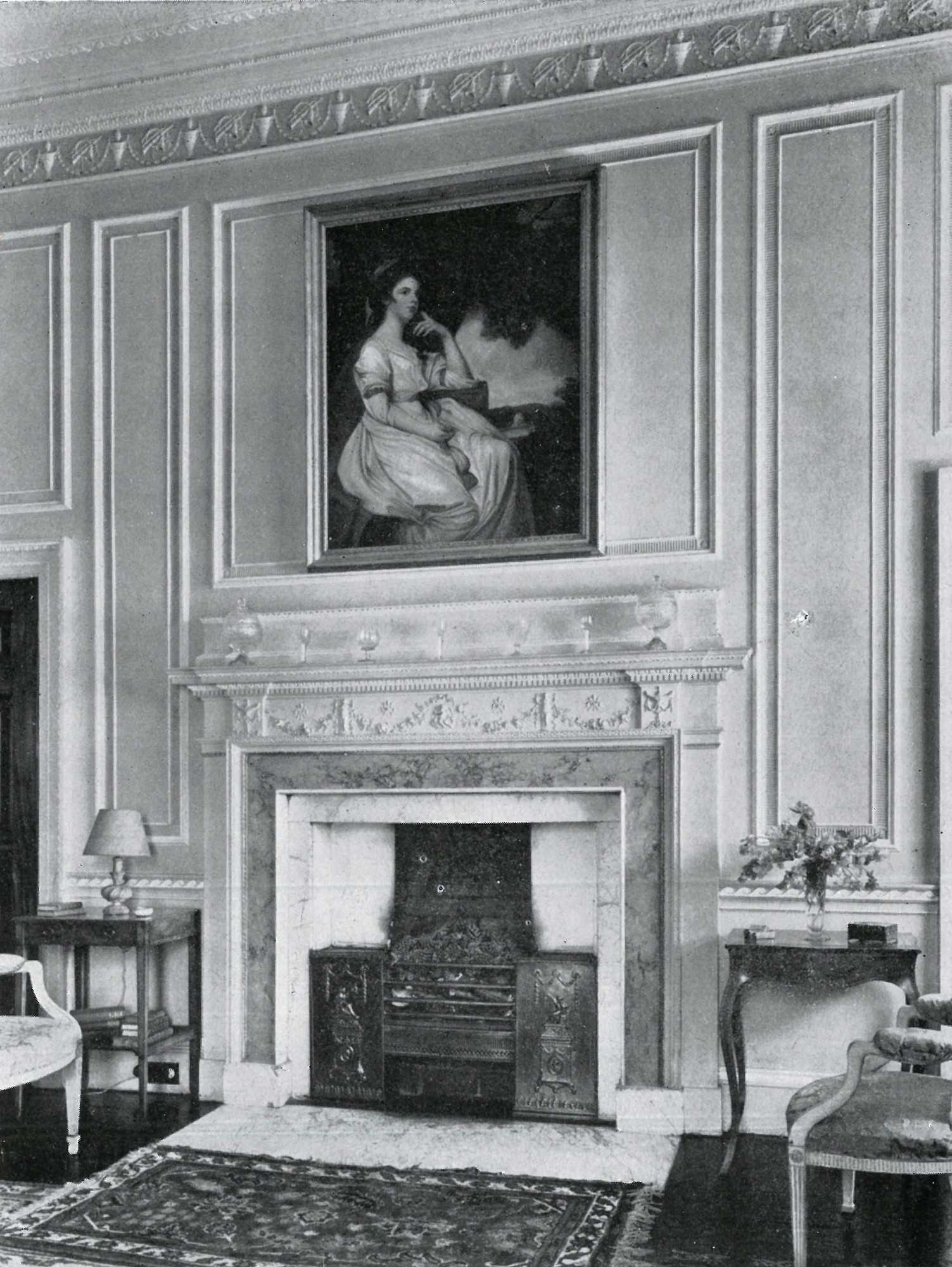 Portrait of Isabella Curwen, née Gale (1765-1820), seated full-length ...