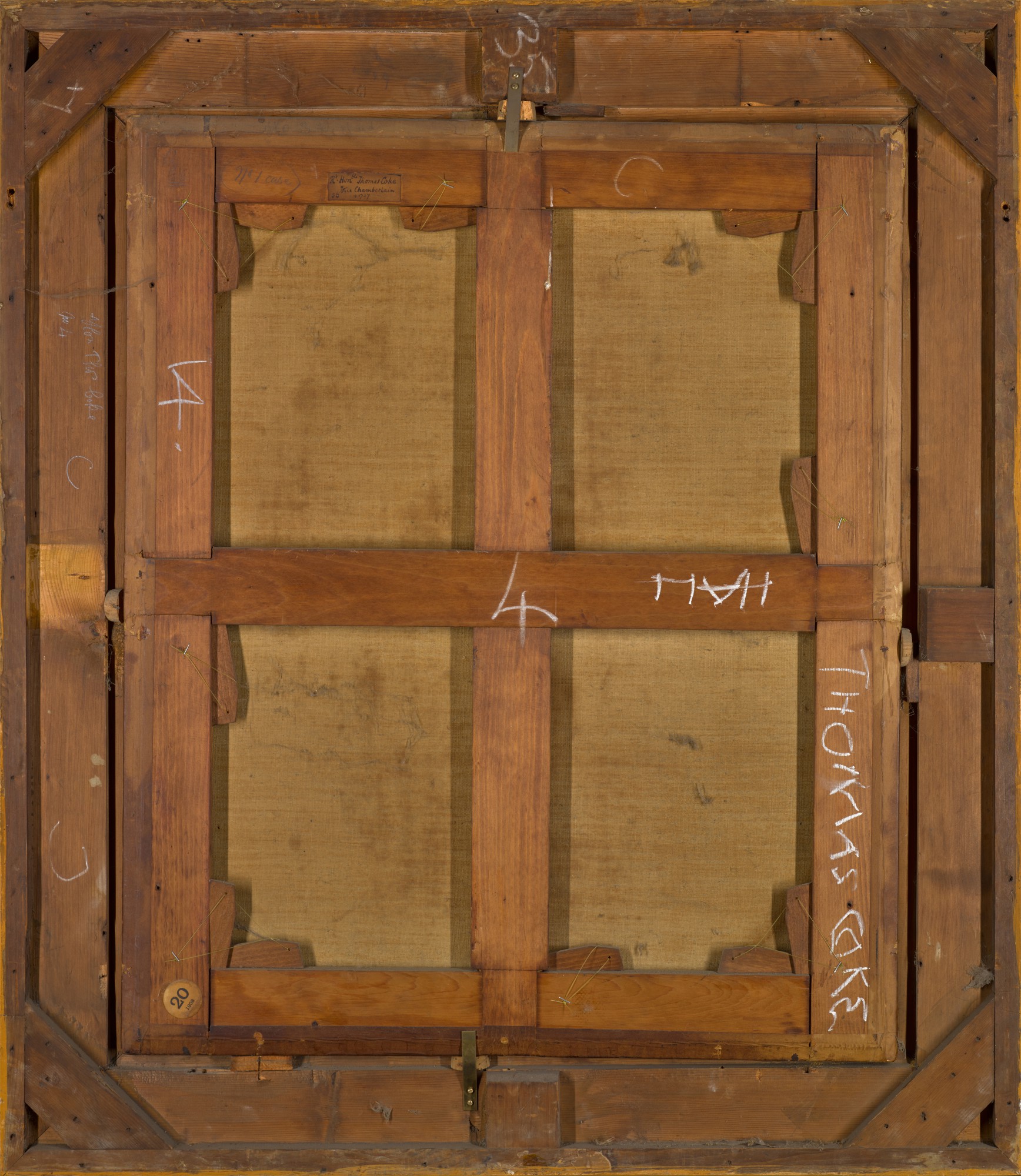 Portrait of the Hon. Thomas Coke (1674-1727) of Melbourne Hall, bust ...