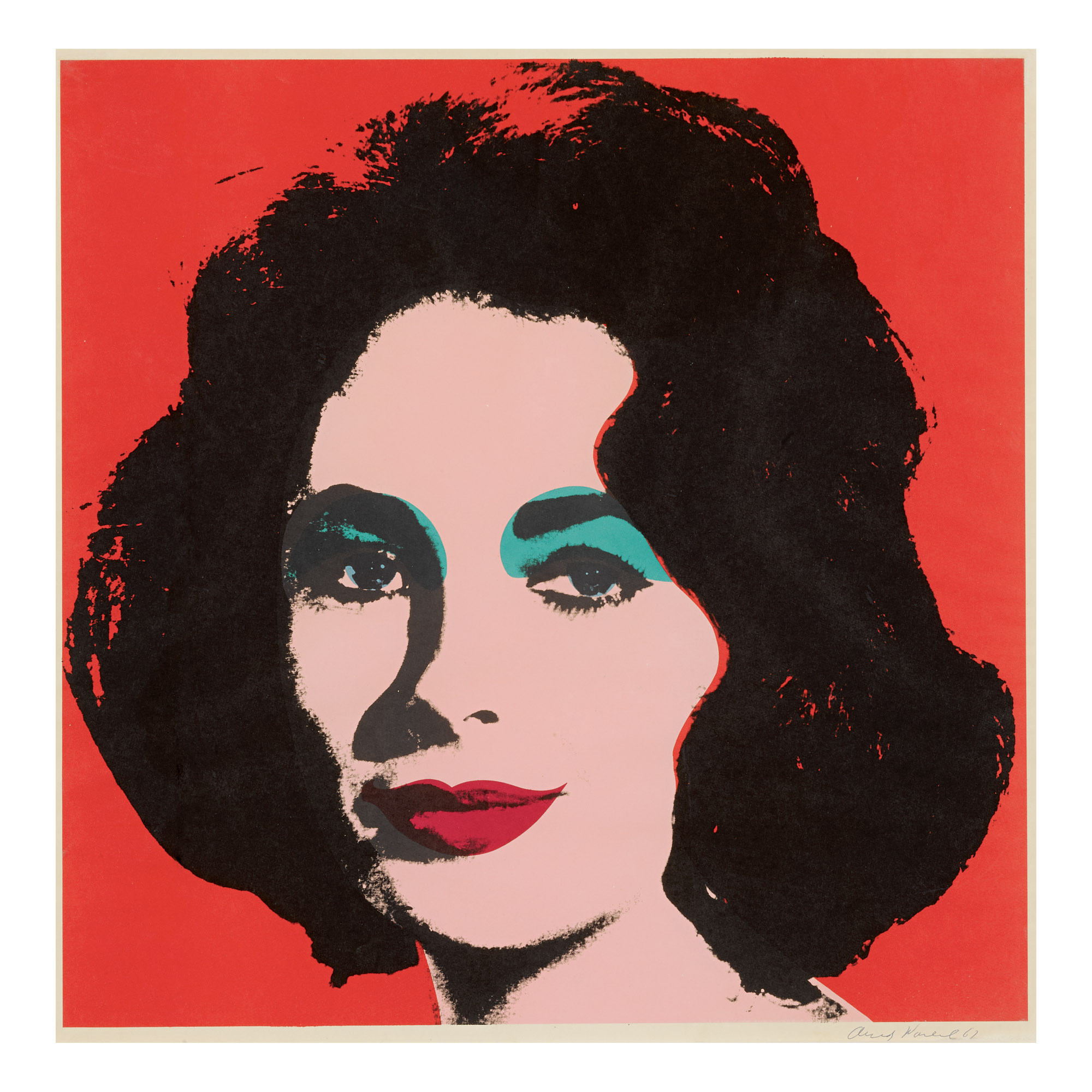 ANDY WARHOL | LIZ (FELDMAN & SCHELLMANN II.7) | Important Prints and ...