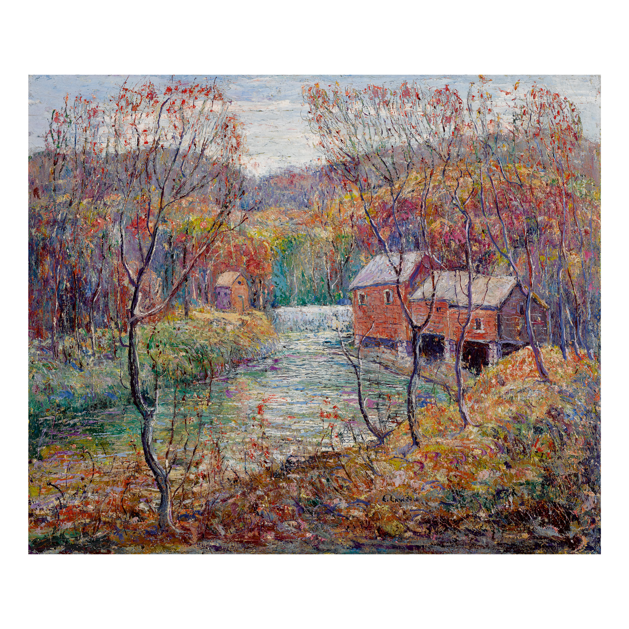 ERNEST LAWSON | OLD MILL AT DALLAS, MO. | American Art | American ...