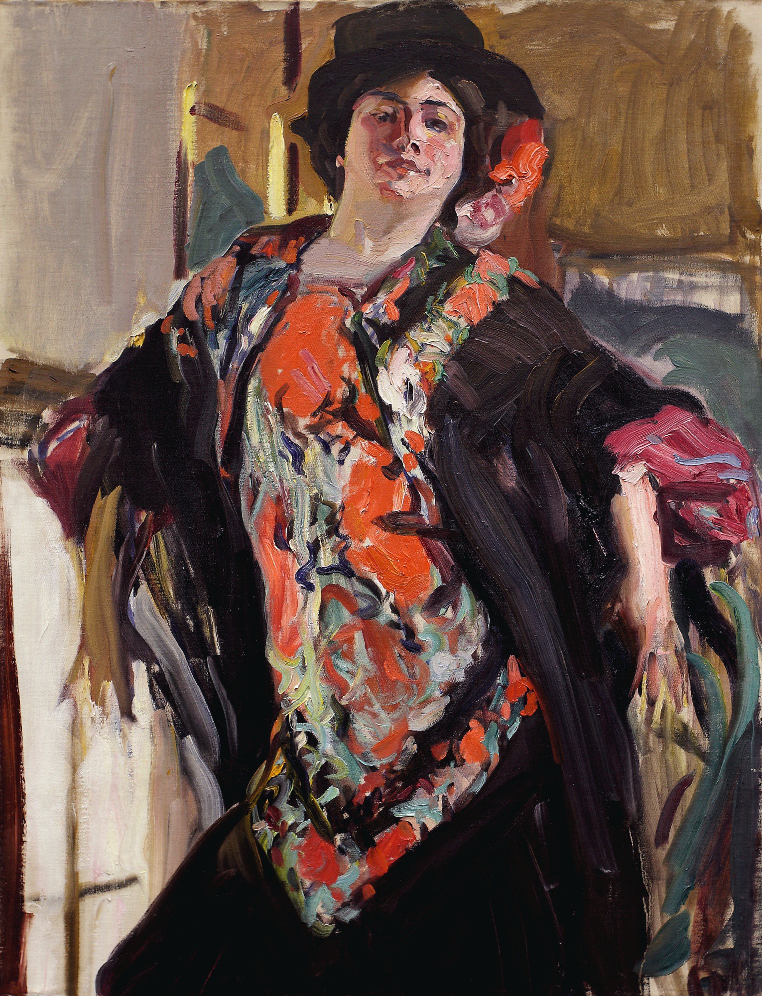 JOAQUÍN SOROLLA | El garrotín (The Flamenco Dancer) | 19th Century ...