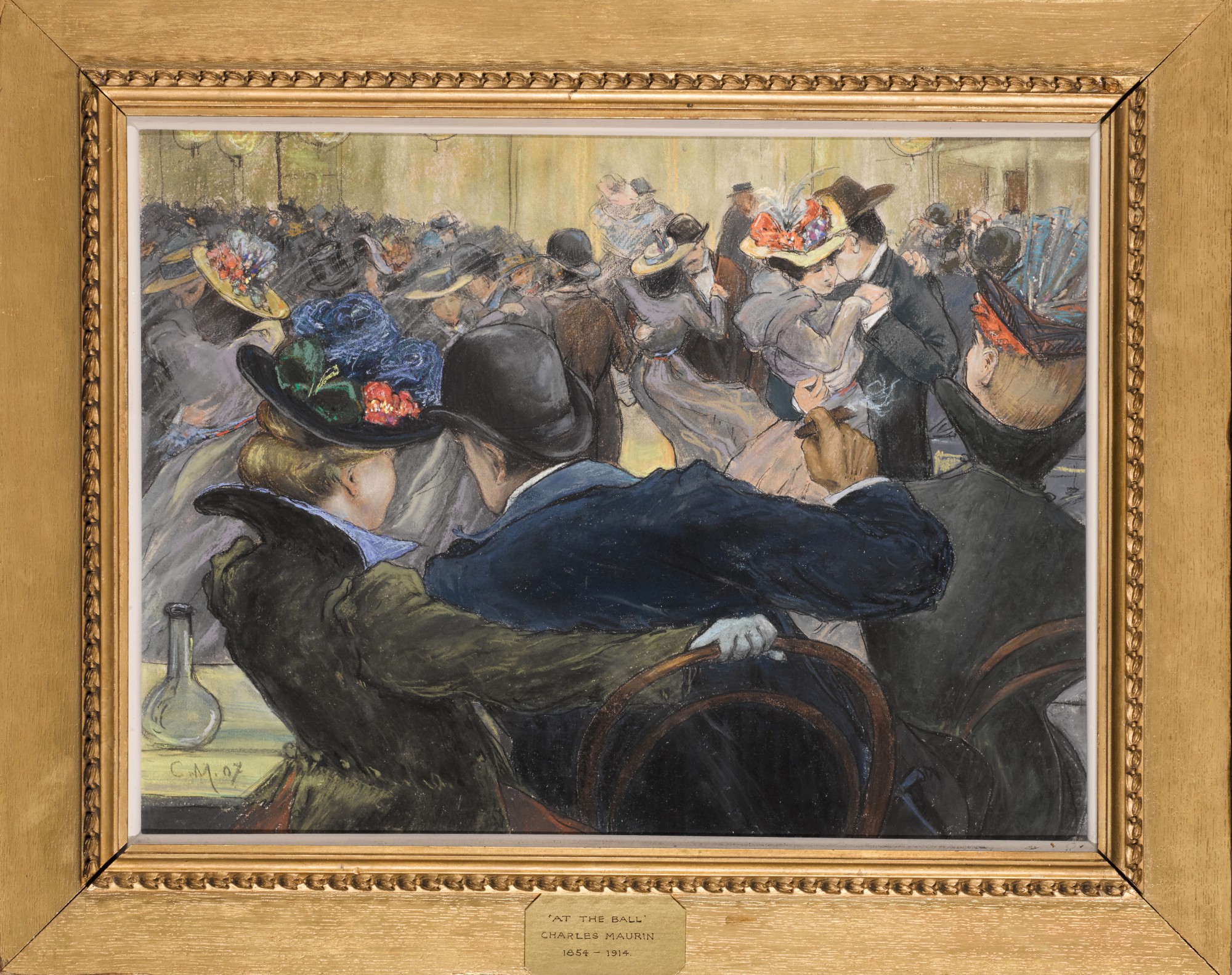 CHARLES MAURIN | AT THE BALL | Refining Taste: Works Selected by Danny ...