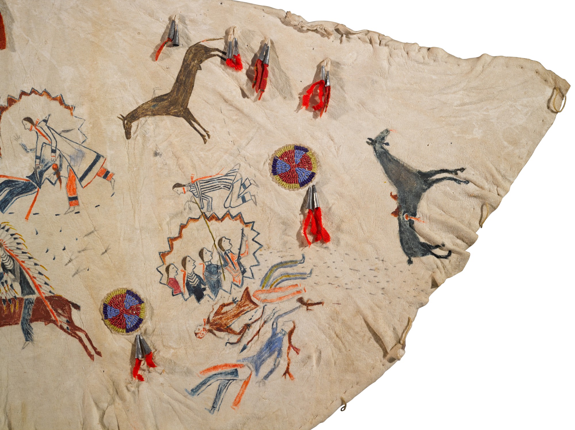 Shoshone Pictorial Model Tipi Cover, Great Plains | The William K. du ...