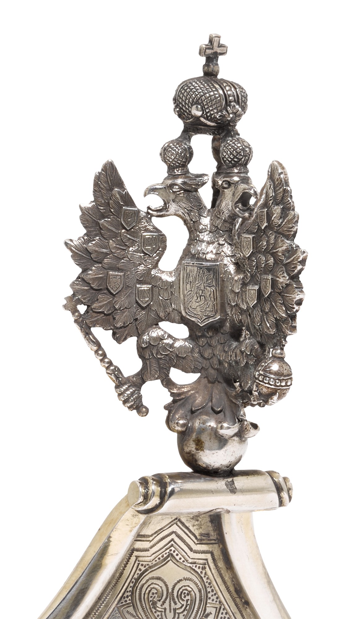 A Russian gem-set and silver-gilt kovsh, Grachev Brothers, St ...