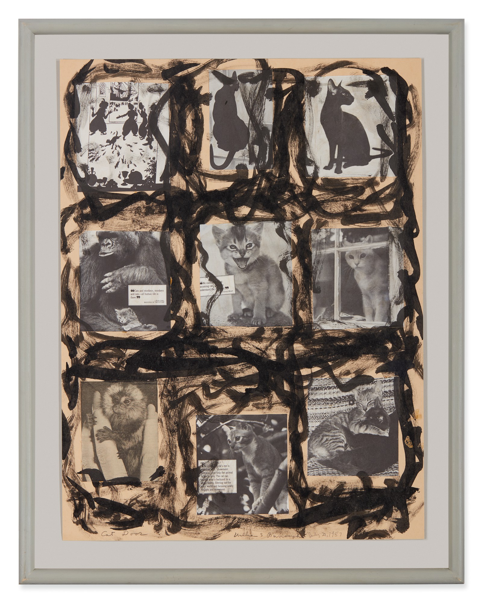 WILLIAM S. BURROUGHS | CAT DOOR | Dear Keith: Works from the Personal ...